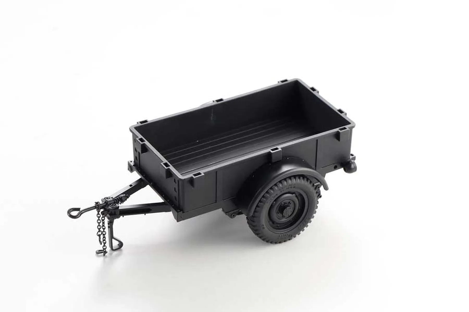 FMS 1/18 Black Utility Trailer - Set A