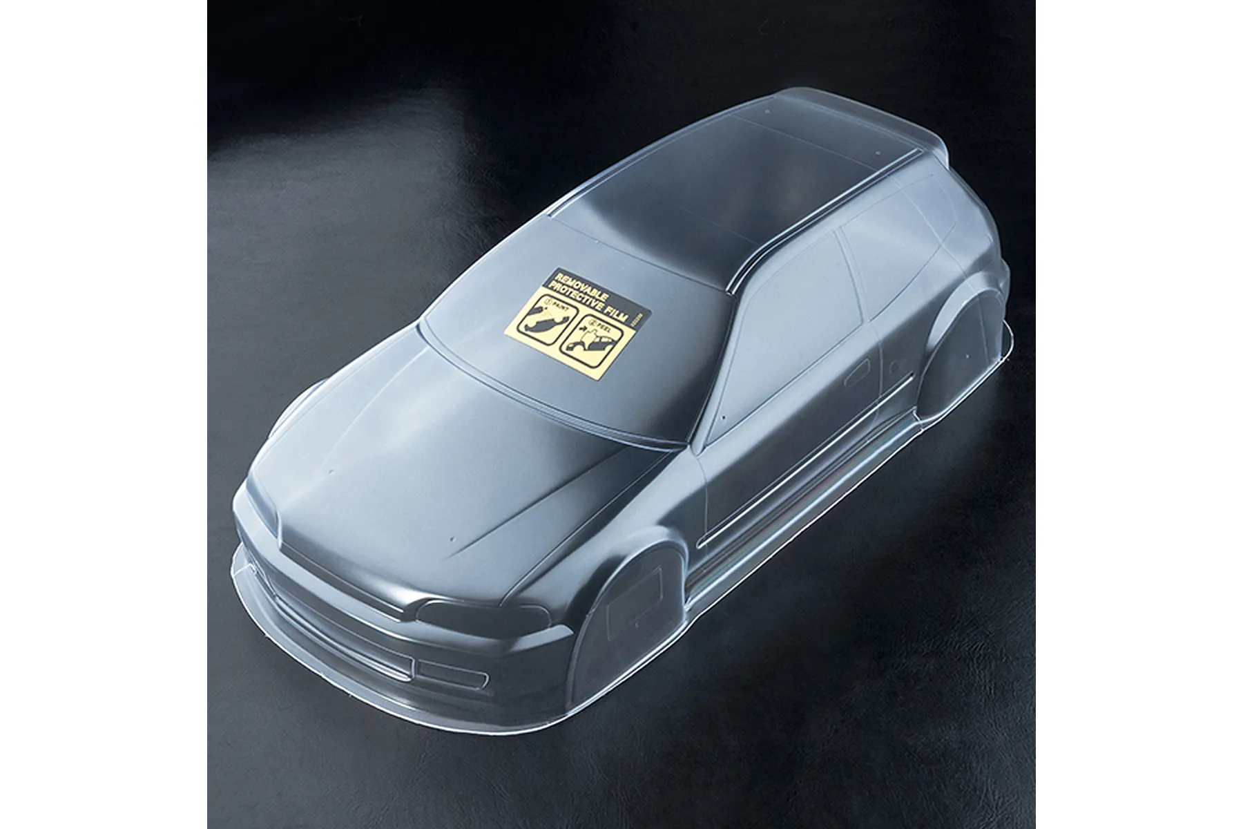 MST 1/10 Honda Civic EG6 Unpainted Body Shell - Clear