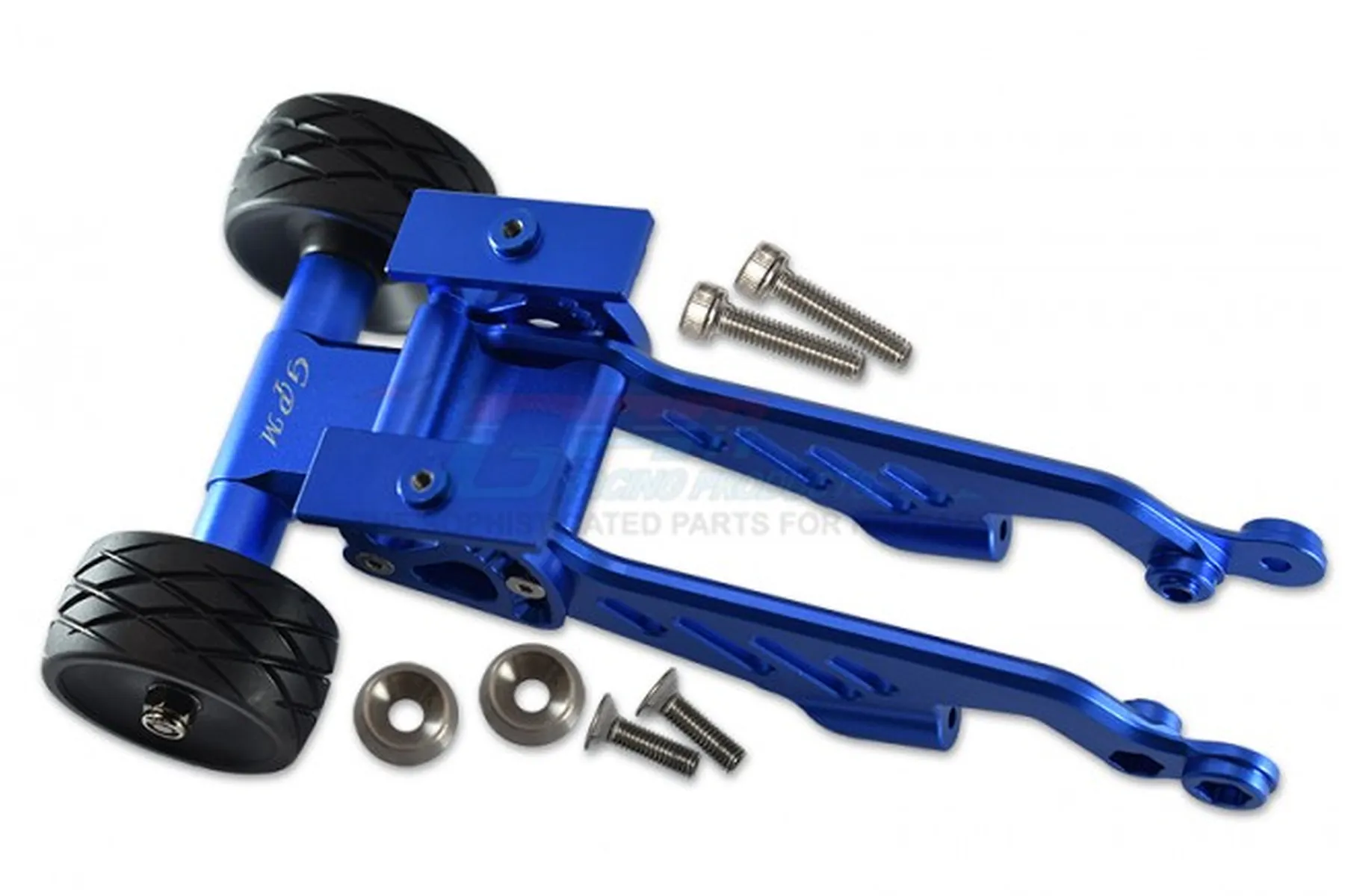 GPM Aluminium Wheel Bar w/ Wing Mount - Blue