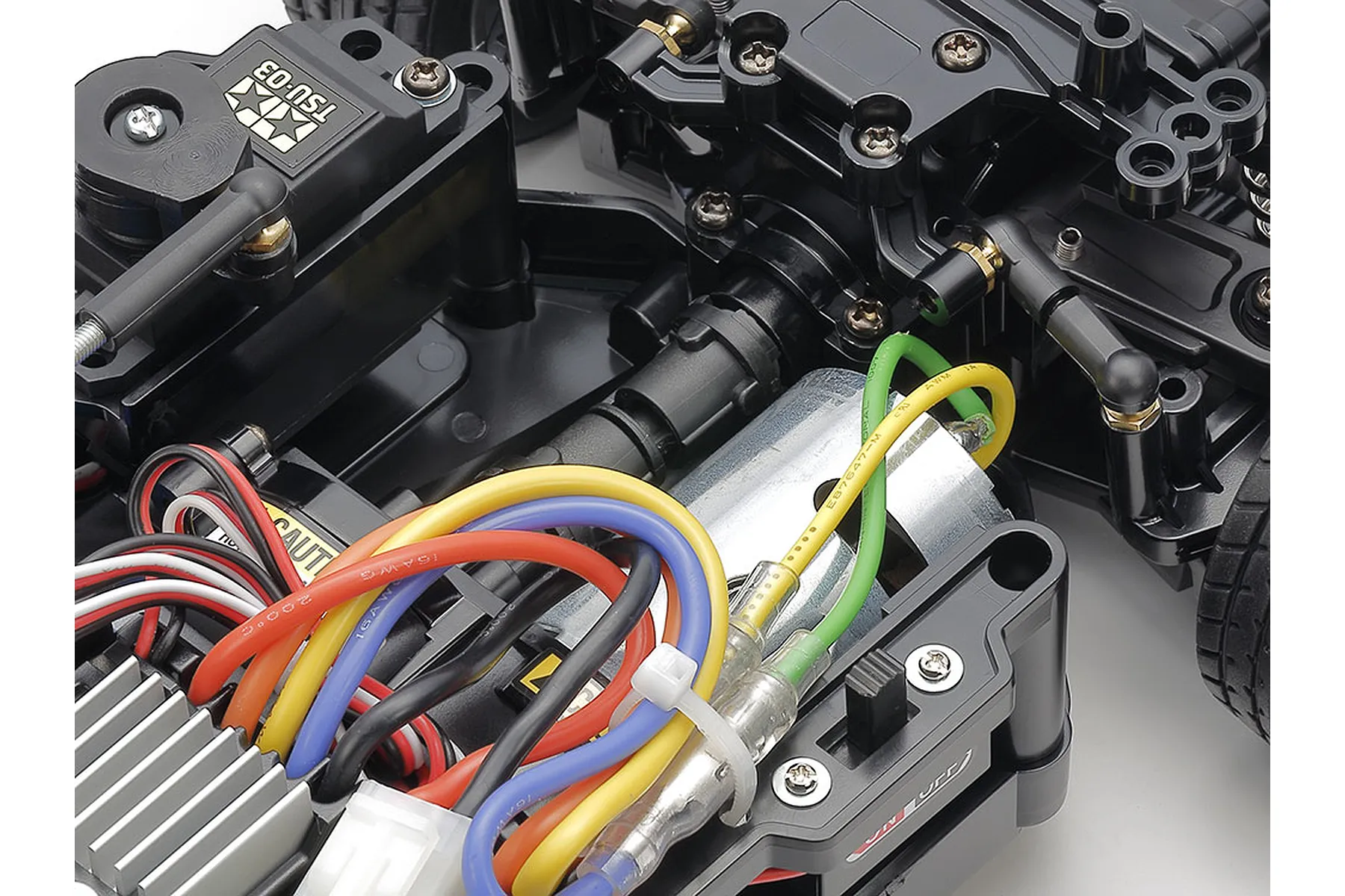 Tamiya MB-01 Mini Cooper Racing RC Touring Car Electric 4WD 1/10 Scale ...