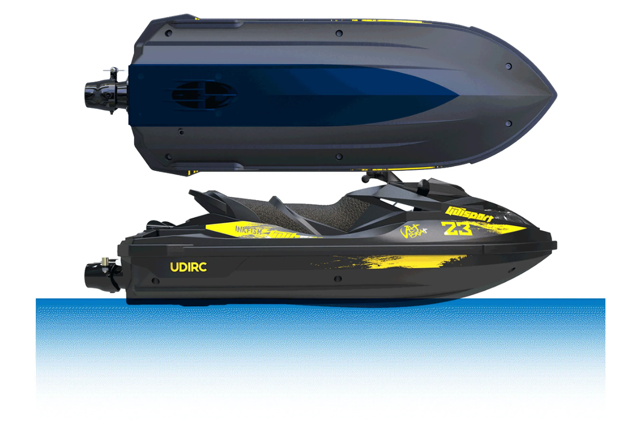 UDI 14" Inkfish RC Jetski - Brushless Team Pack