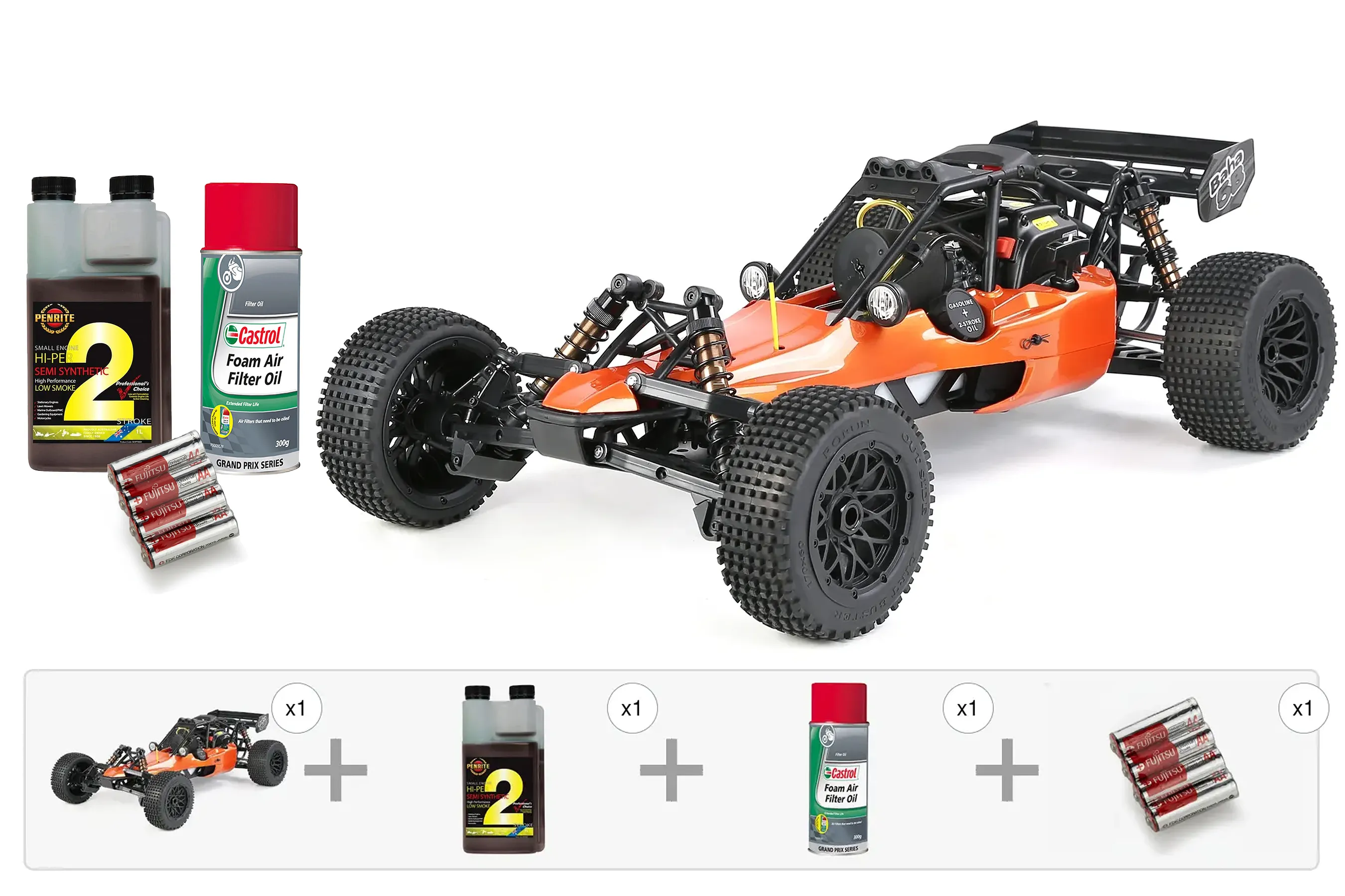 Rovan 29cc Baja V2 5B RC Buggy - Essentials Pack