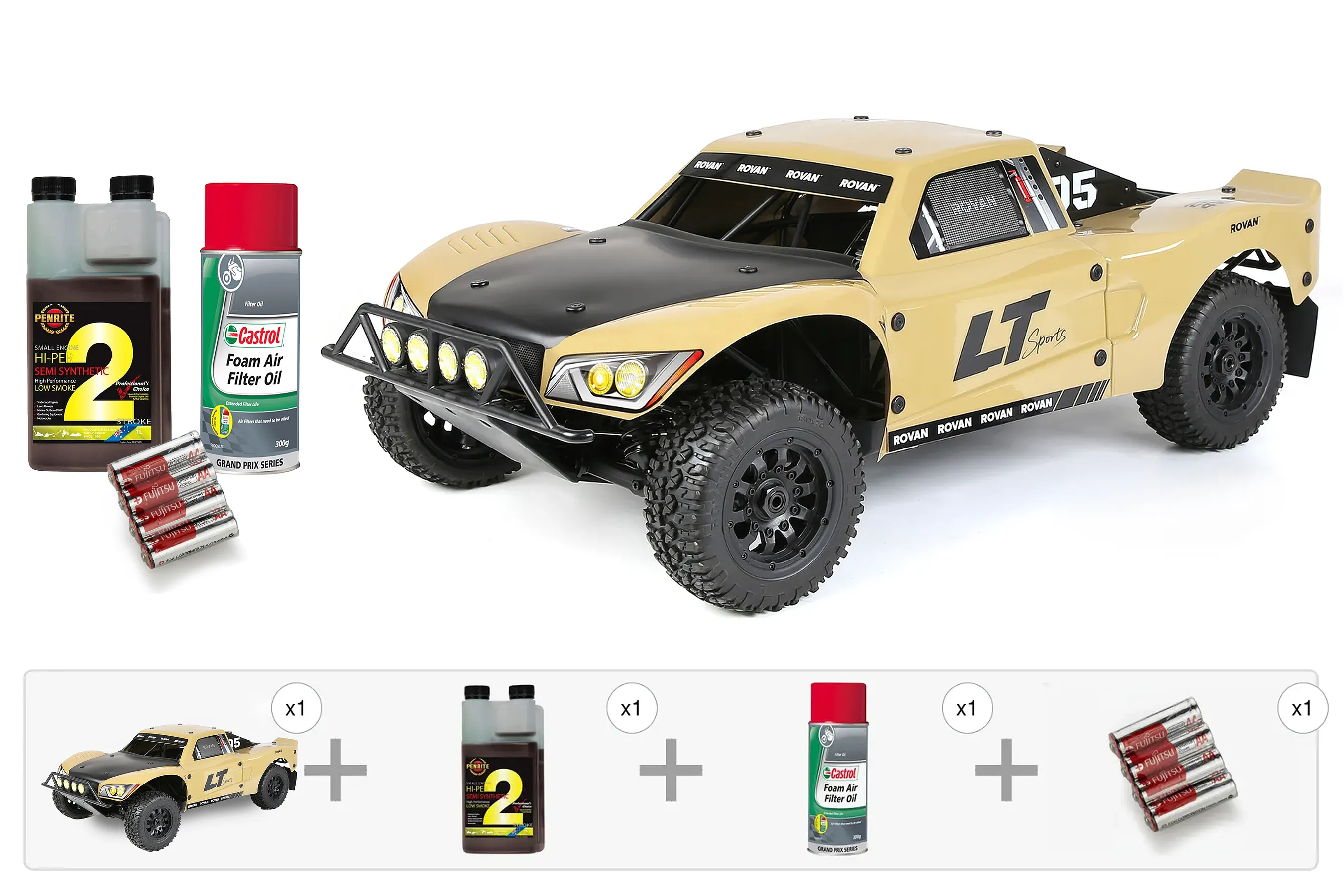 Rovan 32cc LT320S V2 RC Short Course Truck Petrol 4WD 1/5 Scale RTR ...