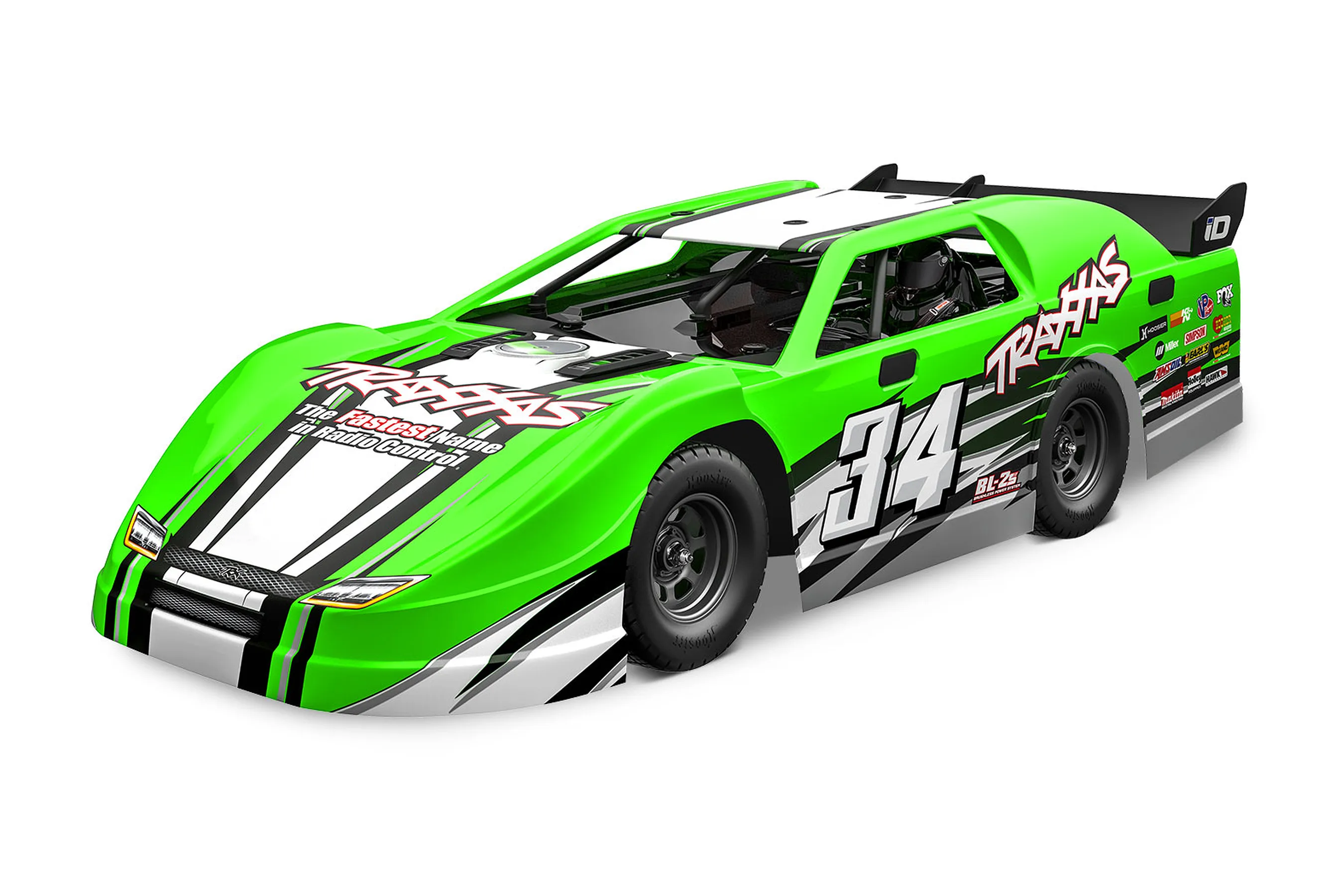 Traxxas Slash Late Model RC Dirt Over Racer Electric Brushless 2WD 1/10 ...