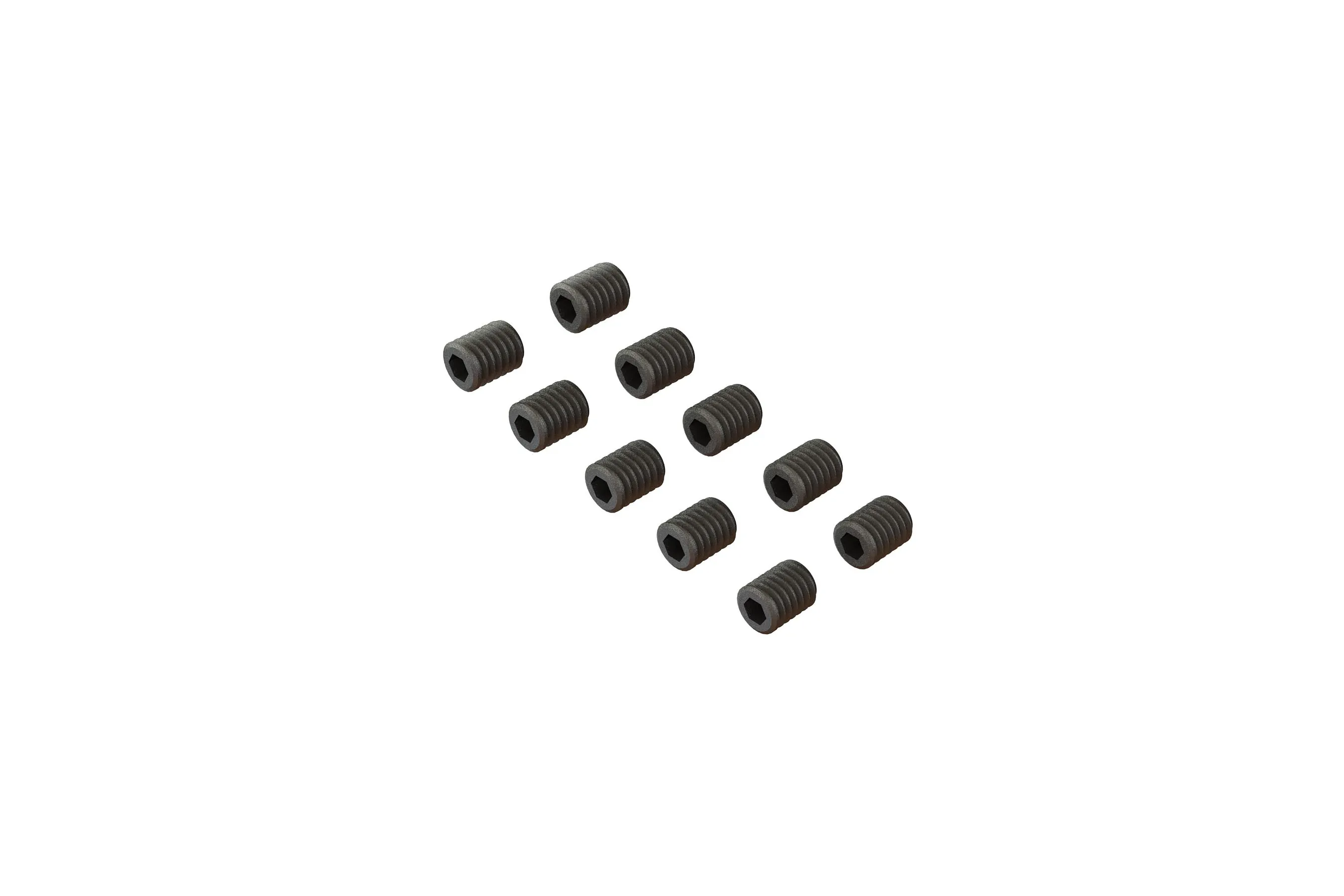 ARRMA 3x4mm Fine Thread Grub Screws 10Pcs
