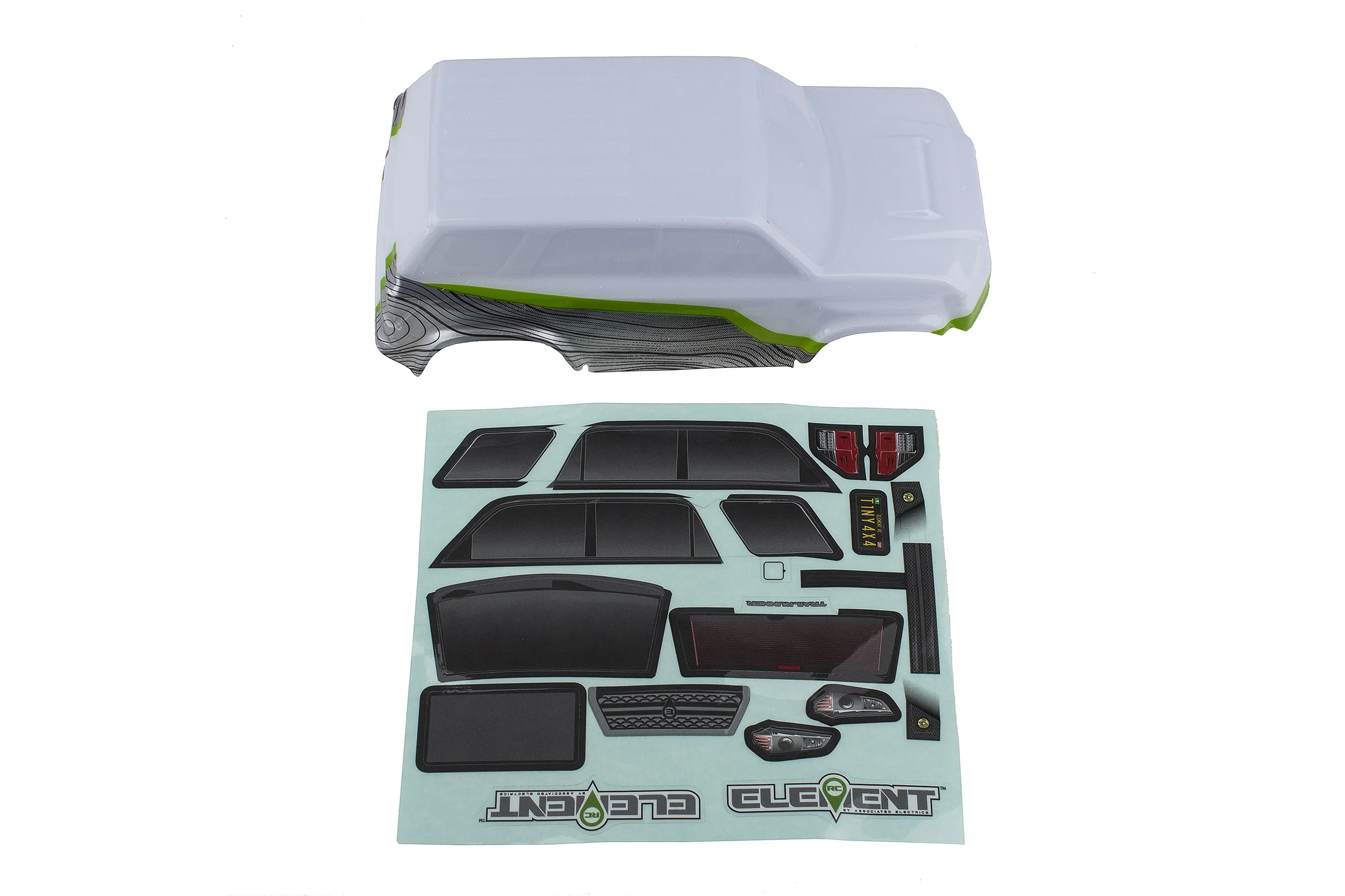 Element RC 1/24 Enduro 24 Trailrunner Painted Body Shell - White