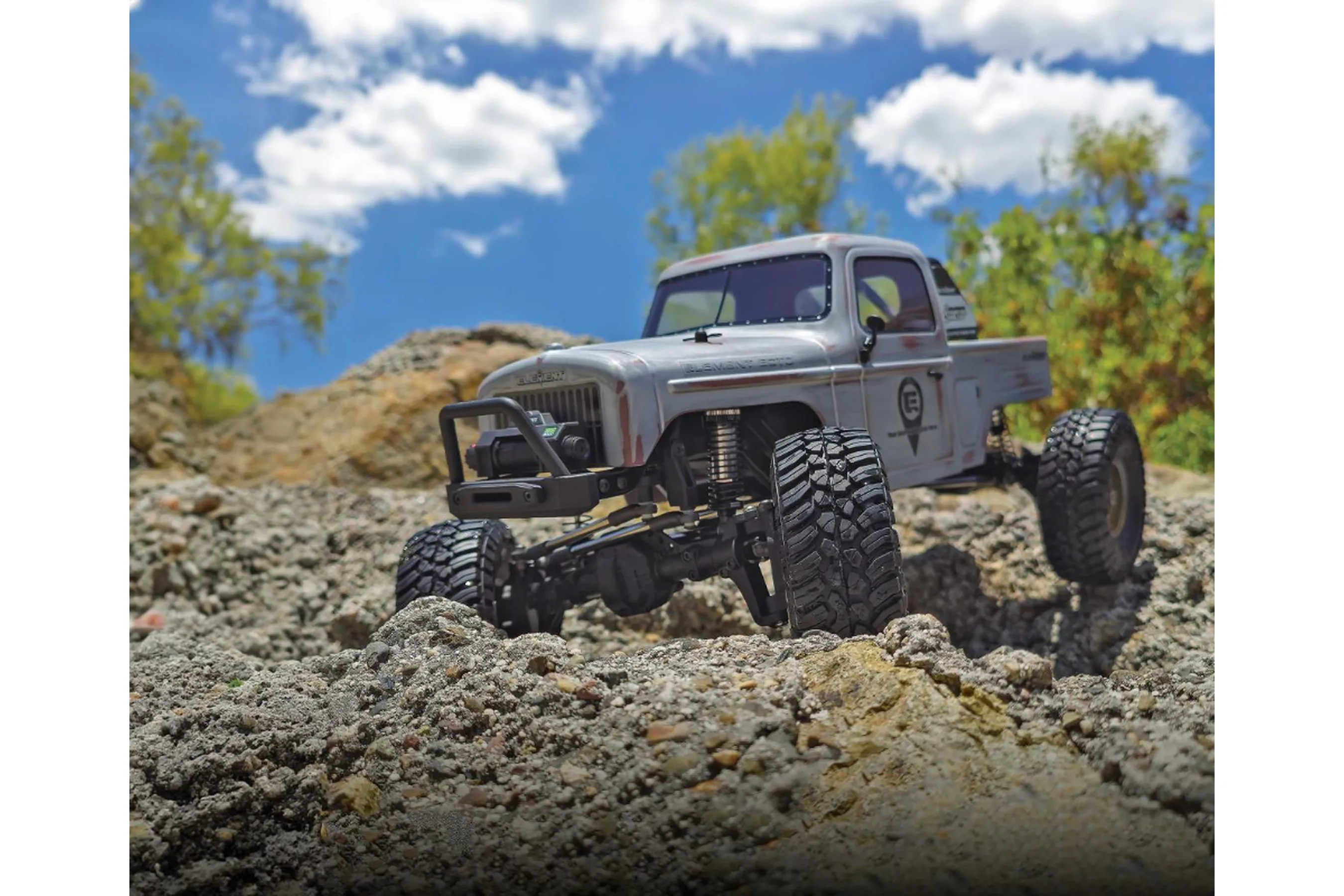 Element RC Enduro Ecto Portal RC Rock Crawler Electric 4WD 1/10 Scale ...