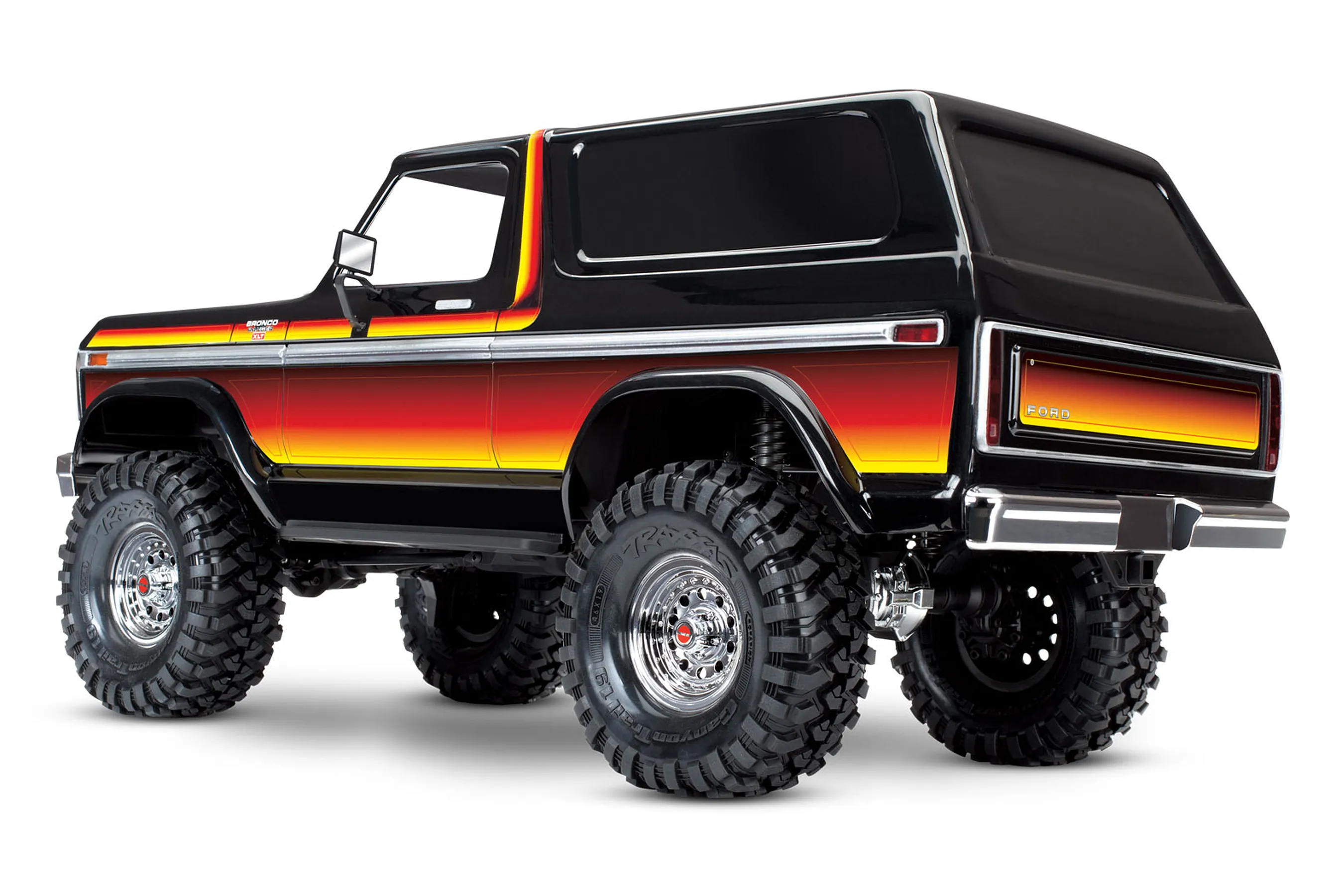 Traxxas TRX-4 Ford Bronco Ranger XLT RC Rock Crawler Electric 4WD 1/10 ...