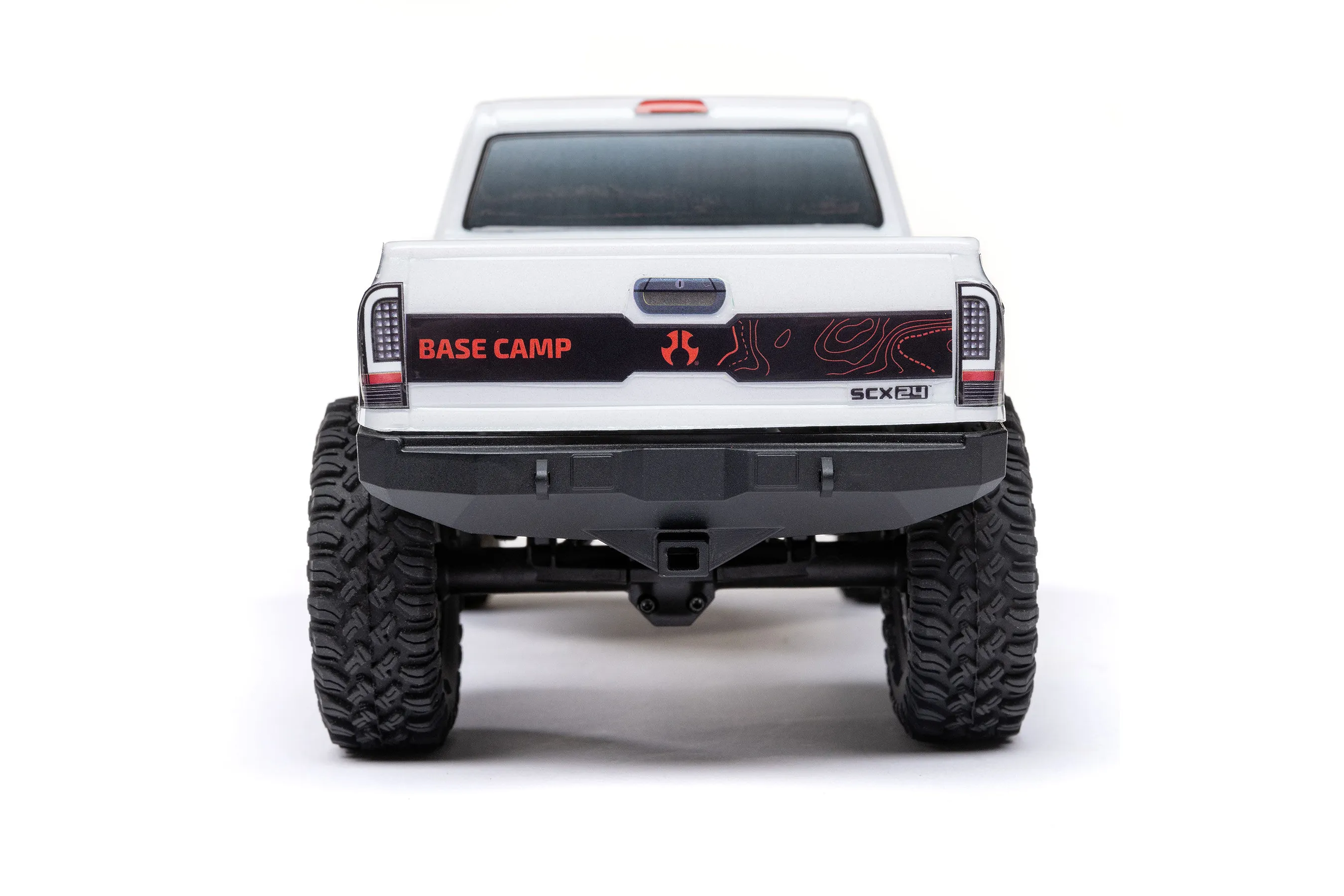 Axial SCX24 Base Camp RC Rock Crawler Electric 4WD 1/24 Scale RTR - White