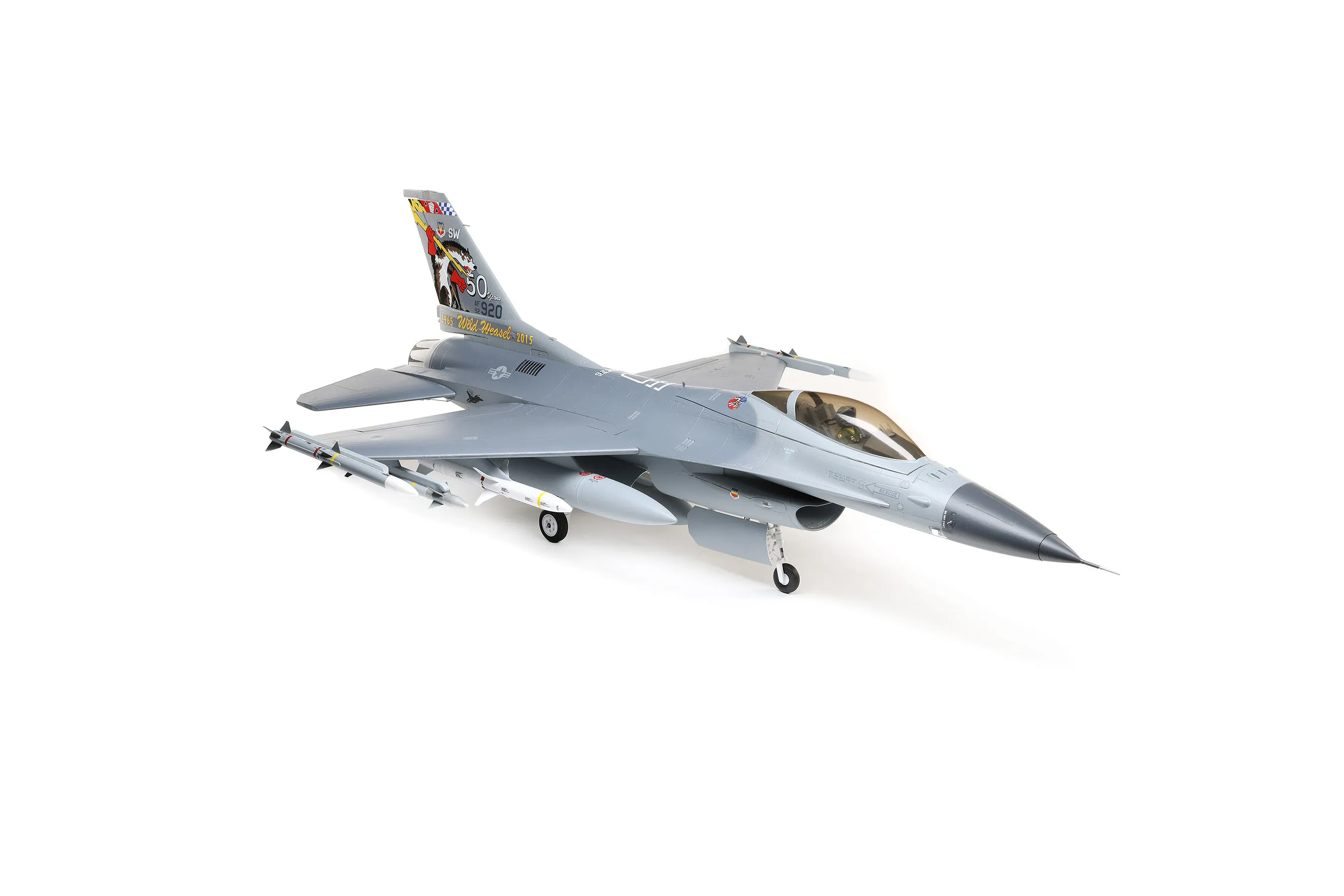 E-Flite RC Plane F-16 Falcon 1.0m EDF Jet BNF Basic with AS3X and Safe ...