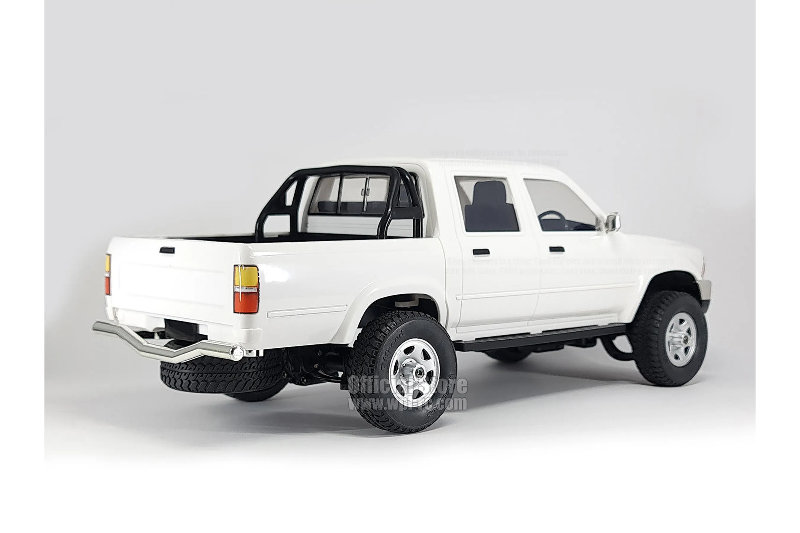 WPL D64 Hilux RC Rock Crawler Electric 4WD 1/16 Scale RTR - White