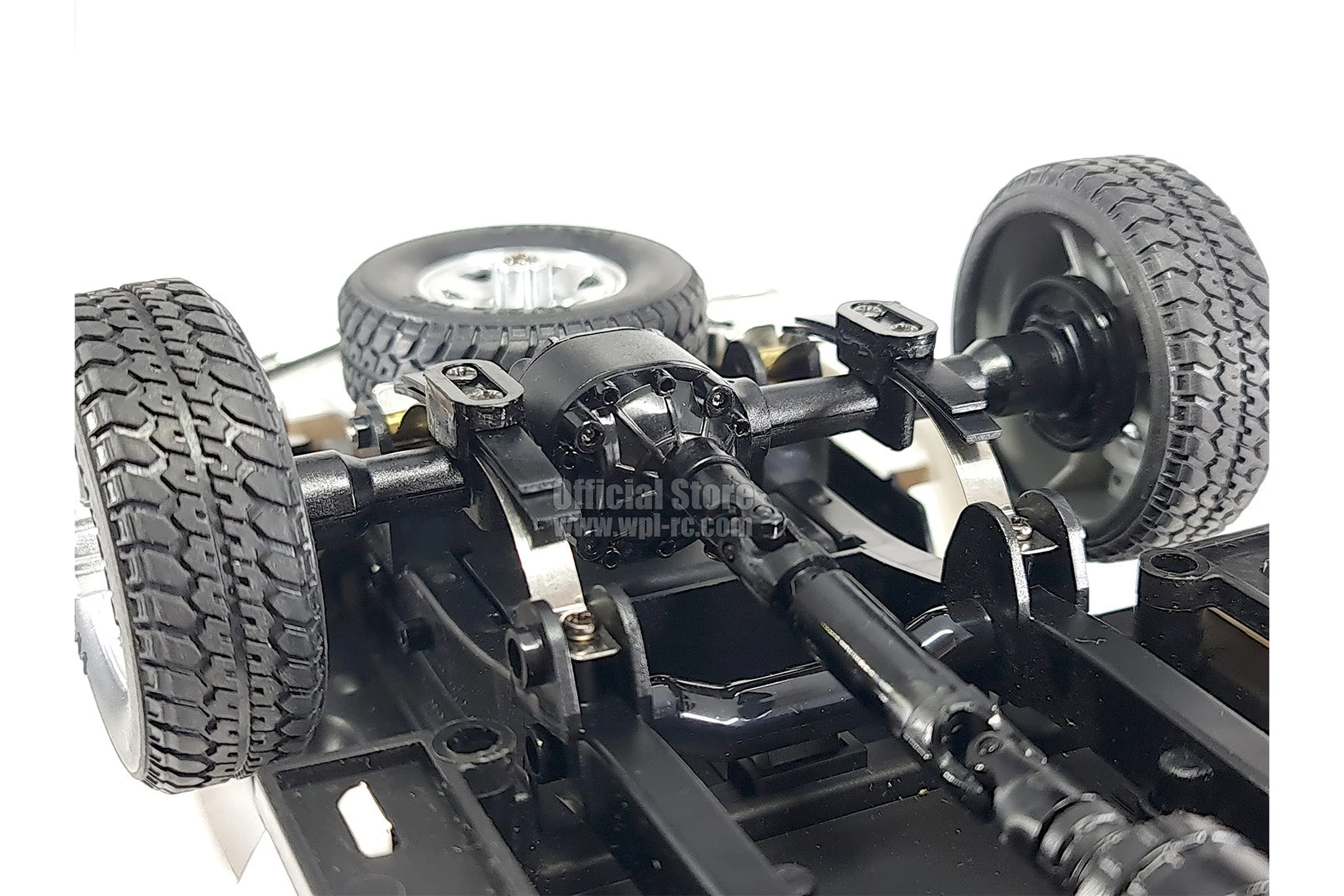 WPL D64 Hilux RC Rock Crawler Electric 4WD 1/16 Scale RTR - White