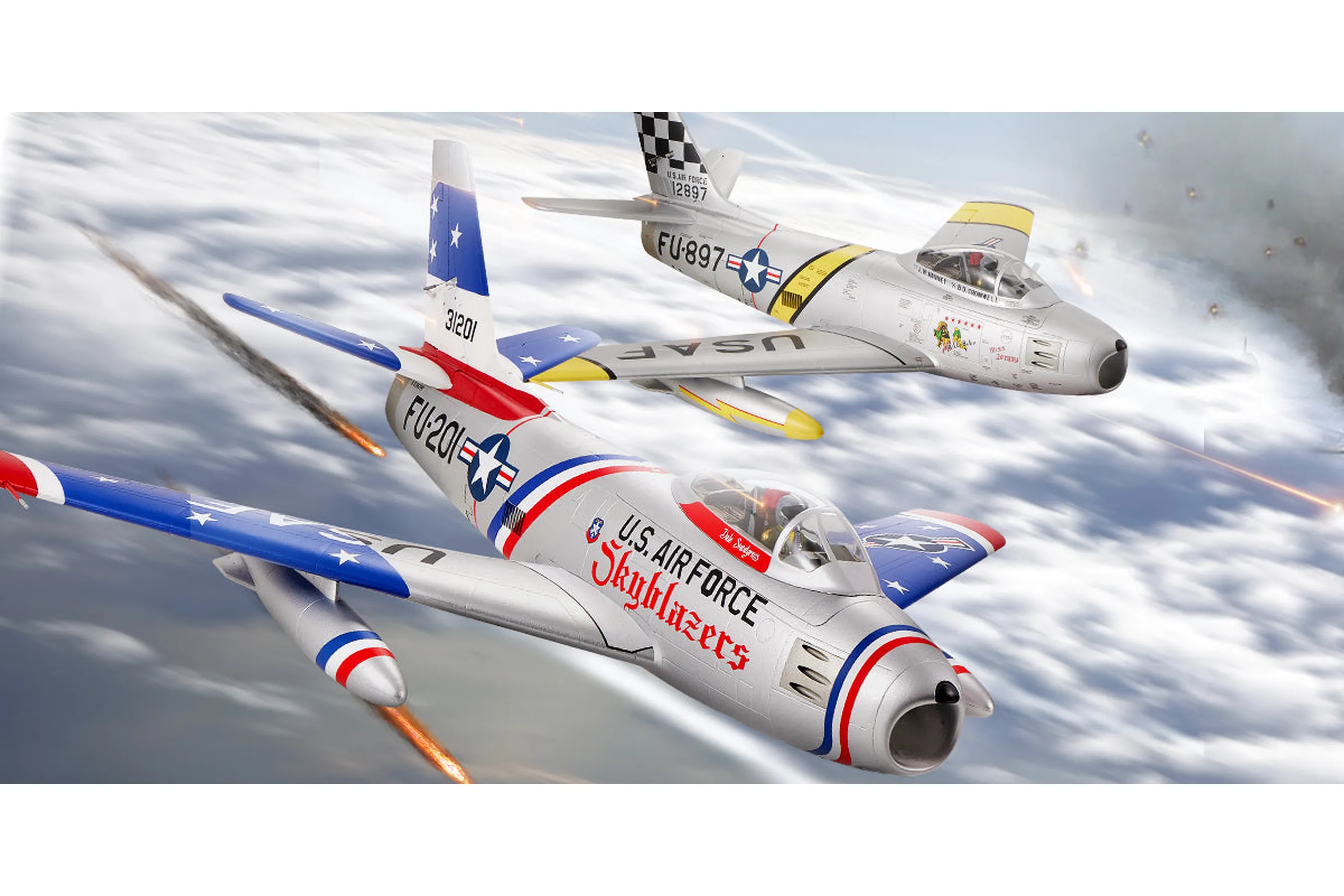 FMS RC Plane F-86 Sabre 1.2m EDF Jet PNP - The Huff