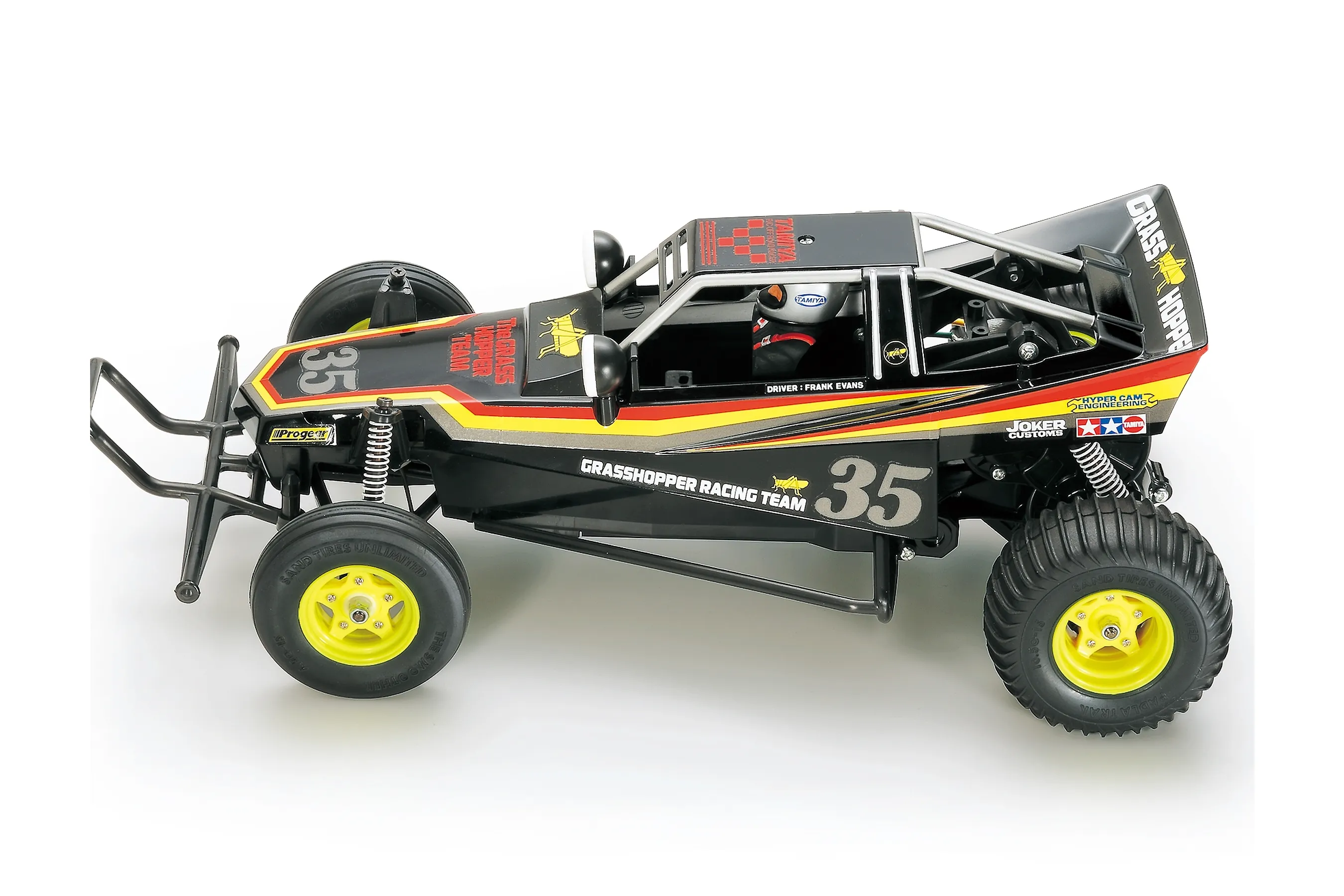 Tamiya The Grasshopper RC Buggy Electric 2WD 1/10 Scale Kit - Black ...