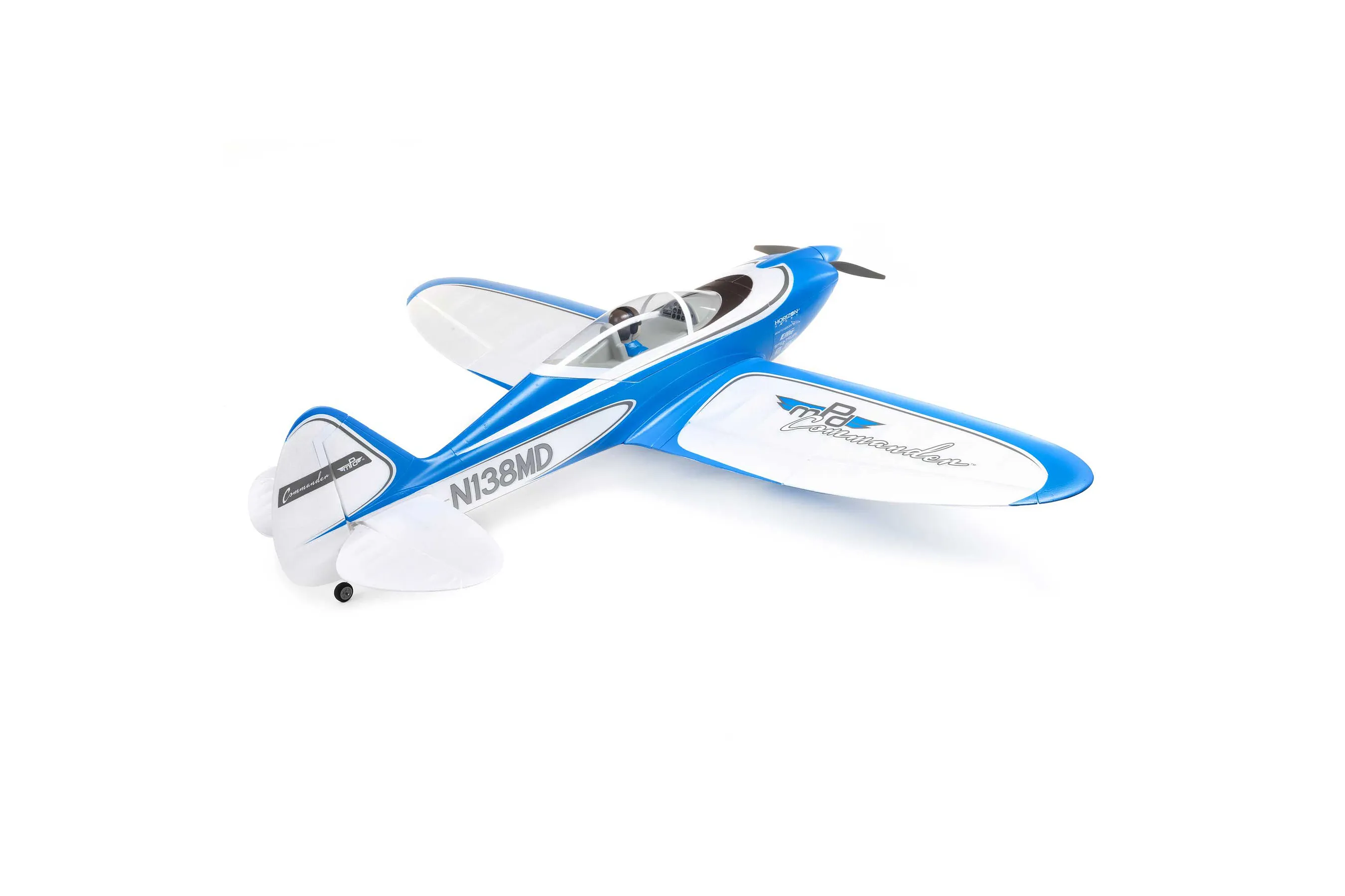 E-Flite RC Plane Commander mPd 1.4m 3D Aerobatic BNF Basic with AS3X ...
