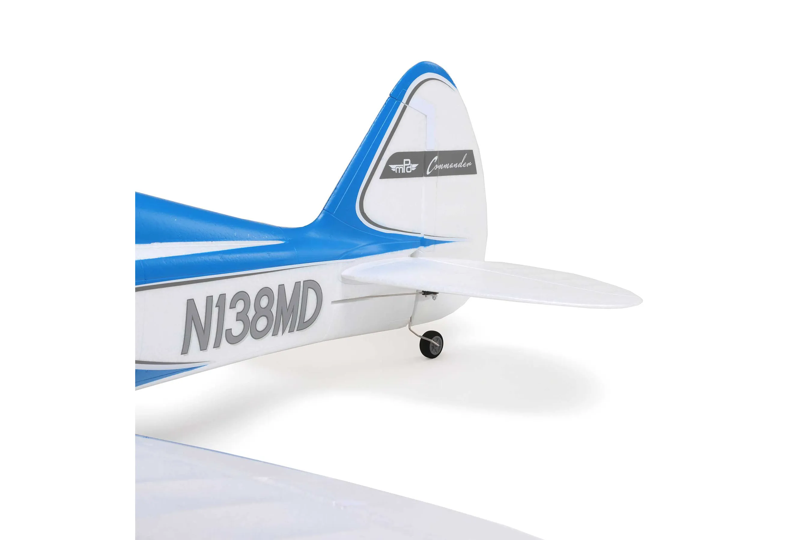 E-Flite RC Plane Commander mPd 1.4m 3D Aerobatic BNF Basic with AS3X ...