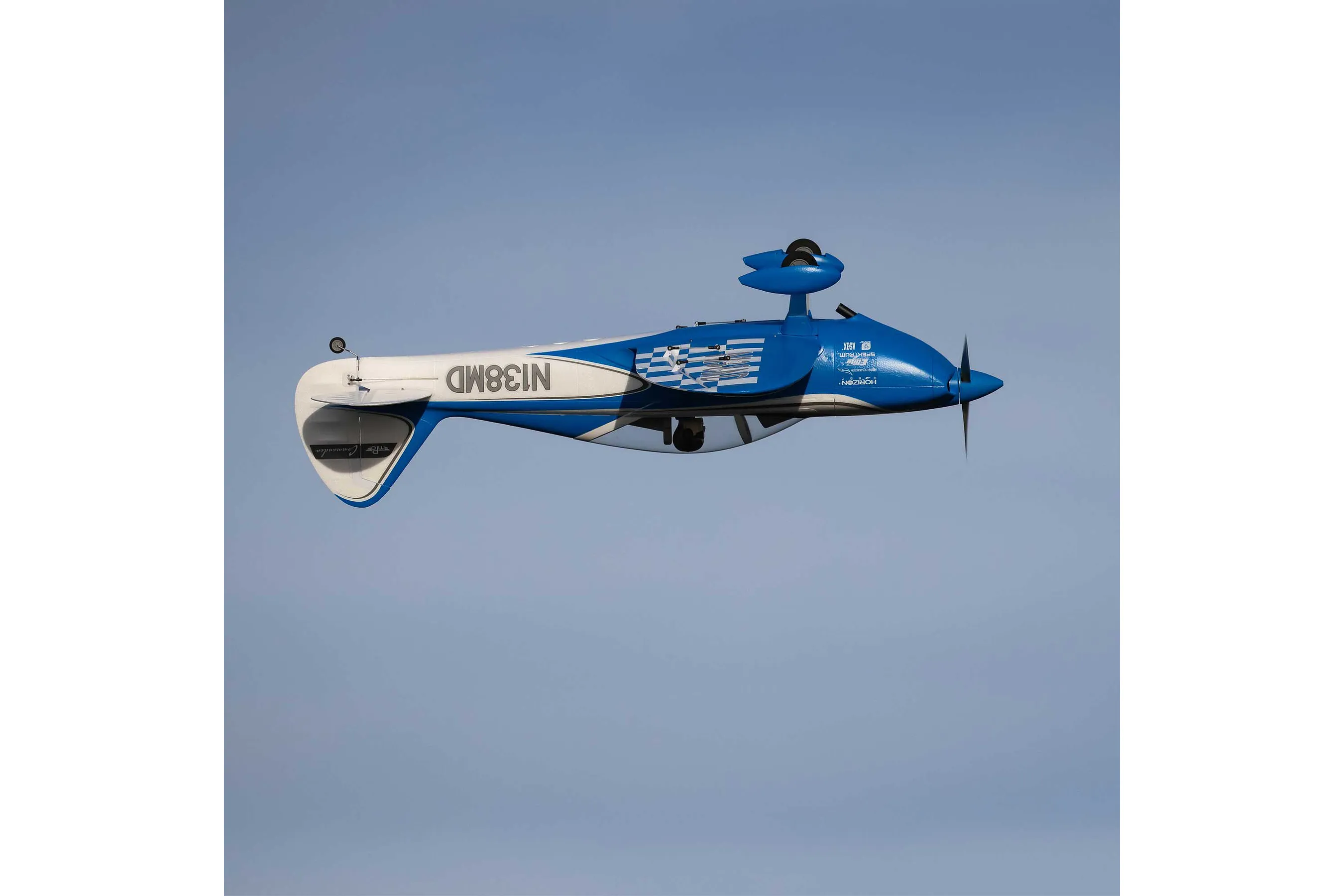 E-Flite RC Plane Commander mPd 1.4m 3D Aerobatic BNF Basic with AS3X ...