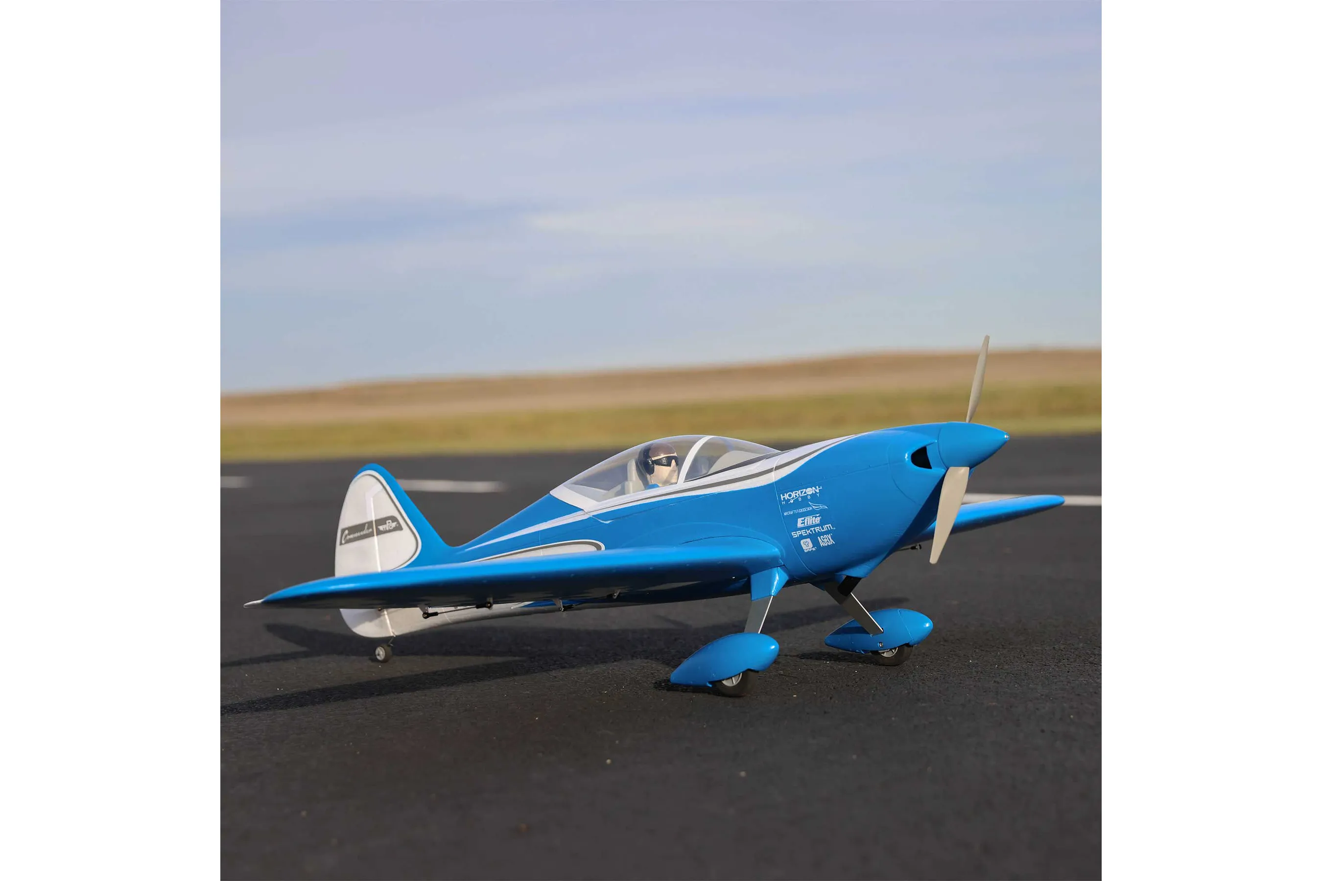 E-Flite RC Plane Commander mPd 1.4m 3D Aerobatic BNF Basic with AS3X ...