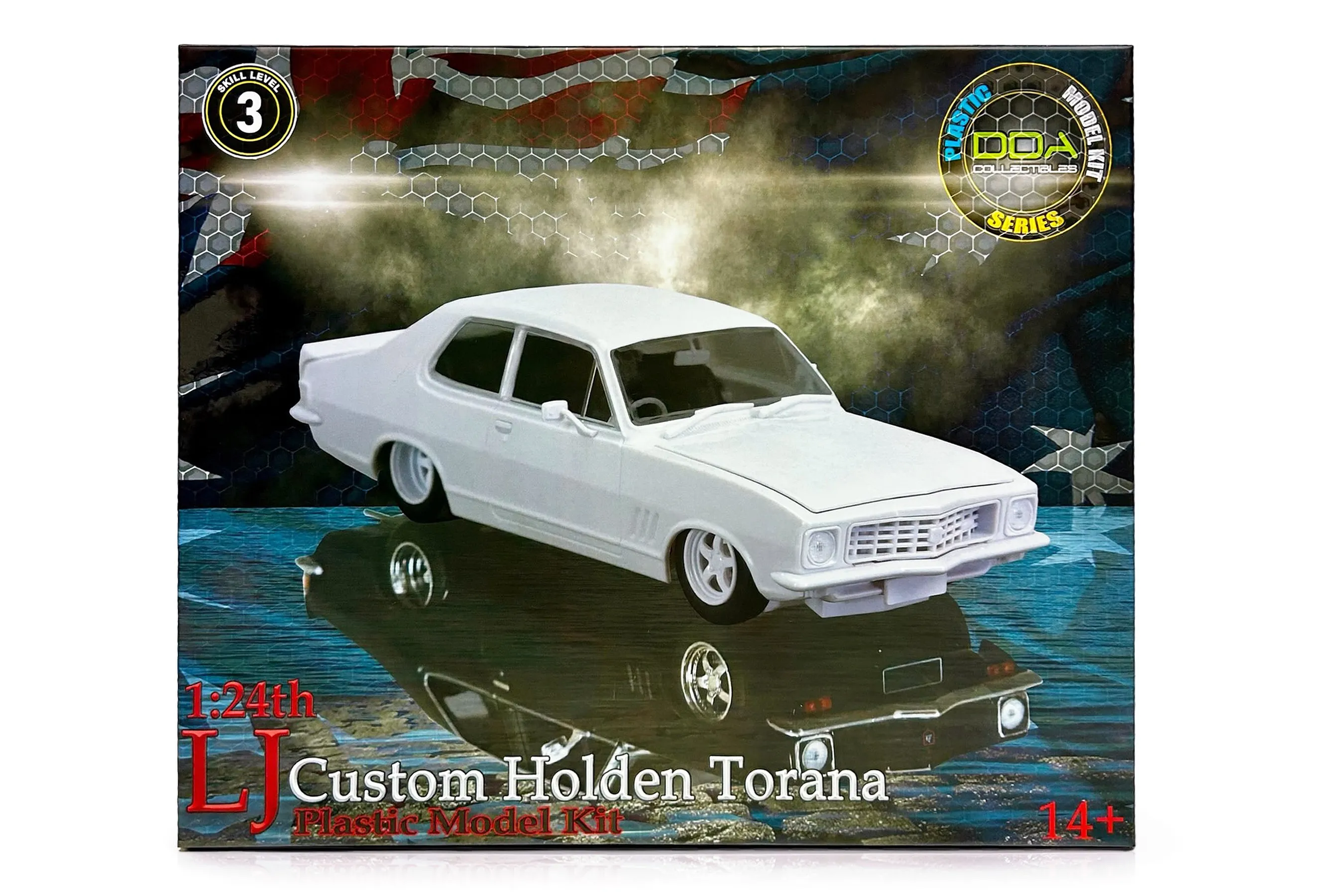 DDA 1/24 Holden Torana LJ V8 Custom Scaled Plastic Model Kit