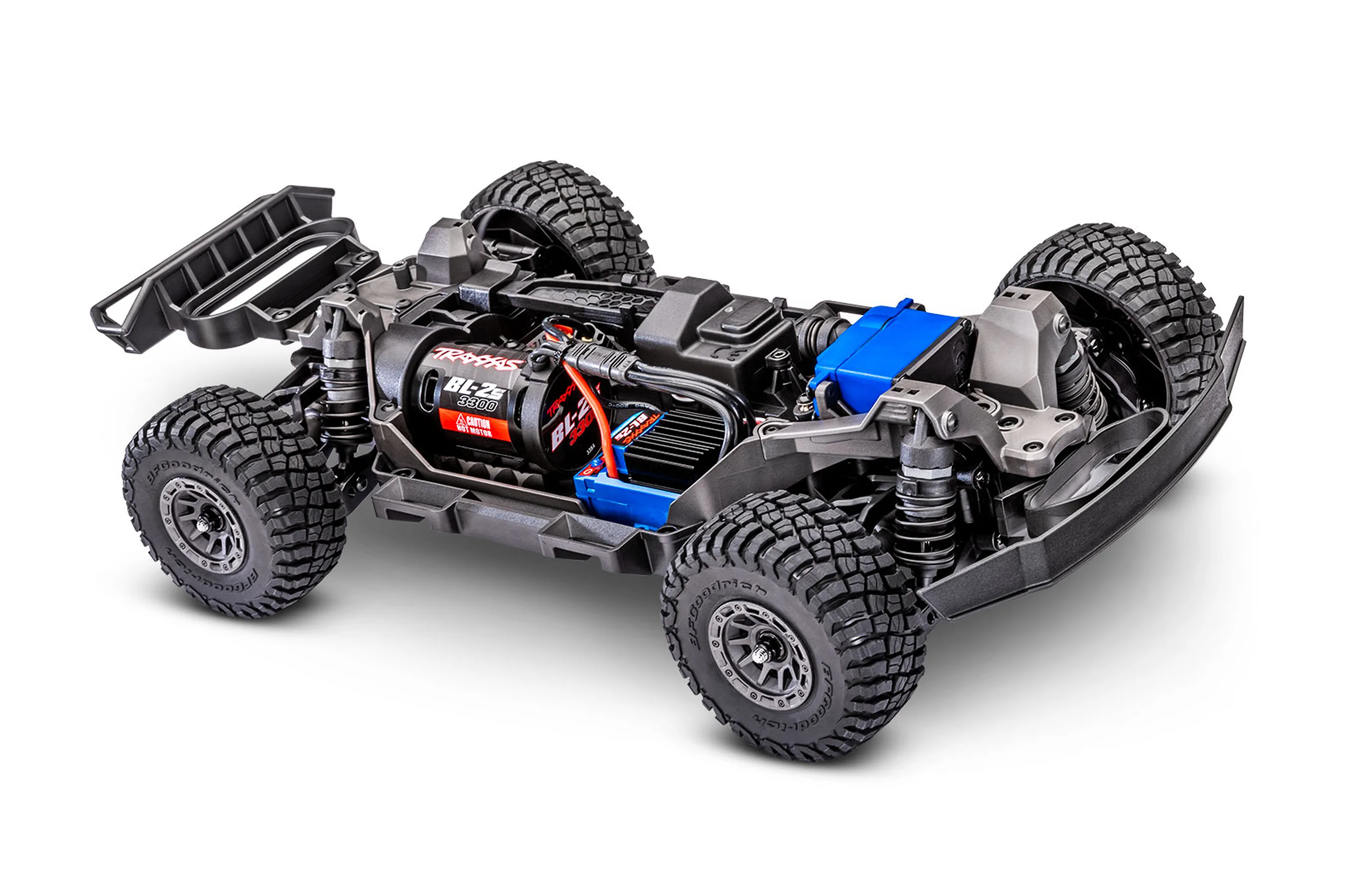 Traxxas Mini Slash 4X4 BL2S RC Short Course Truck Electric Brushless ...