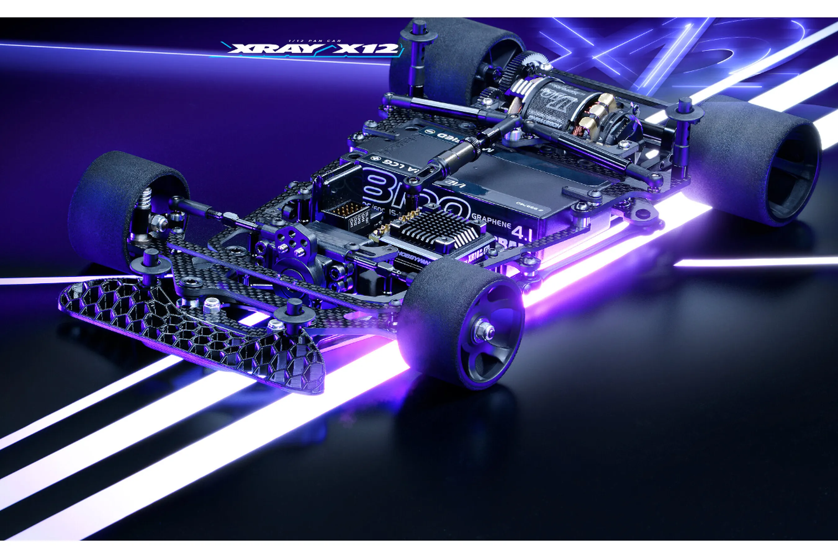 XRAY X12'26 RC Pan Car Electric RWD 1/12 Scale Kit