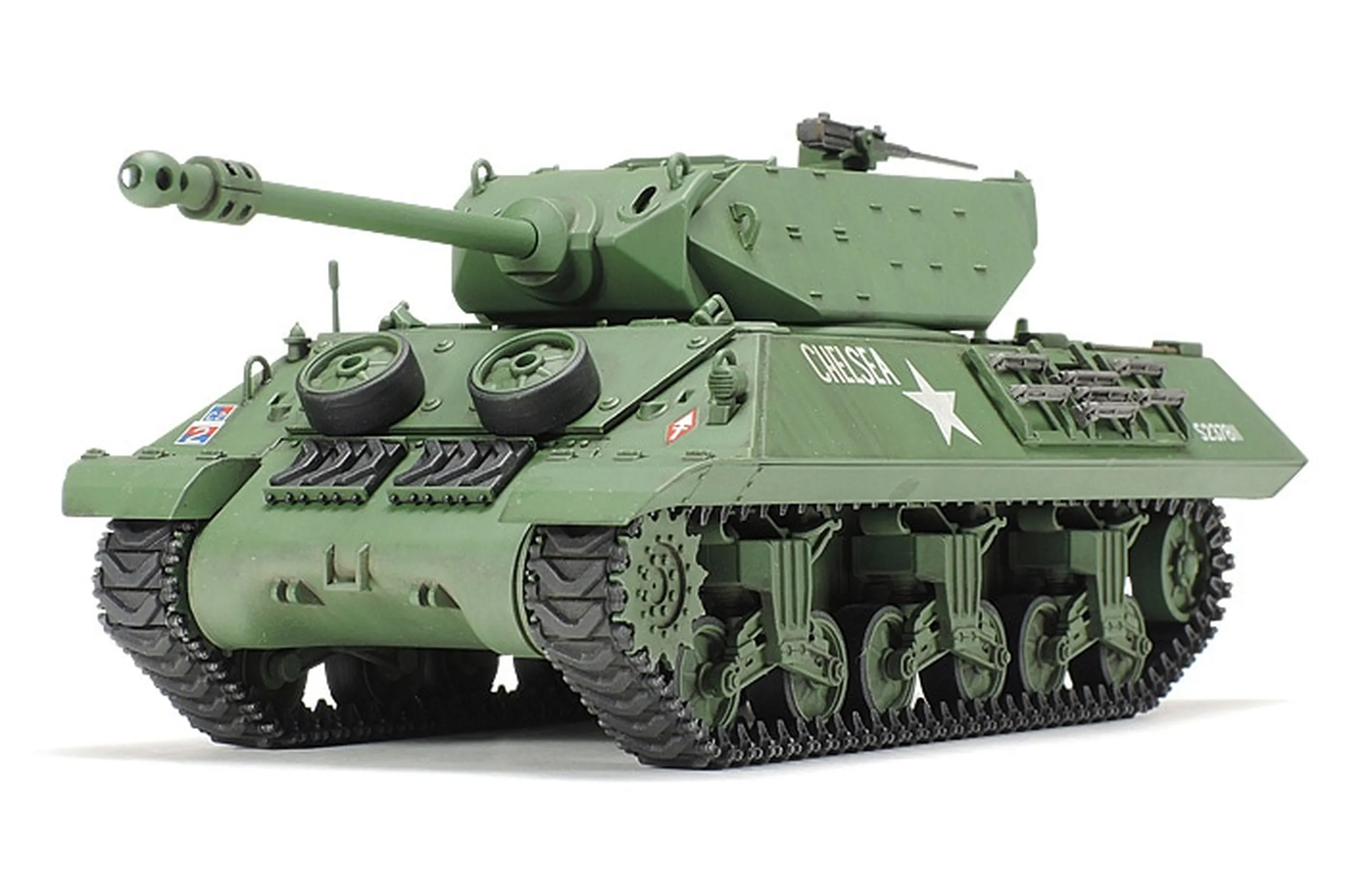 Tamiya 1/48 British M10 IIC Achilles Tank Scaled Plastic Model Kit