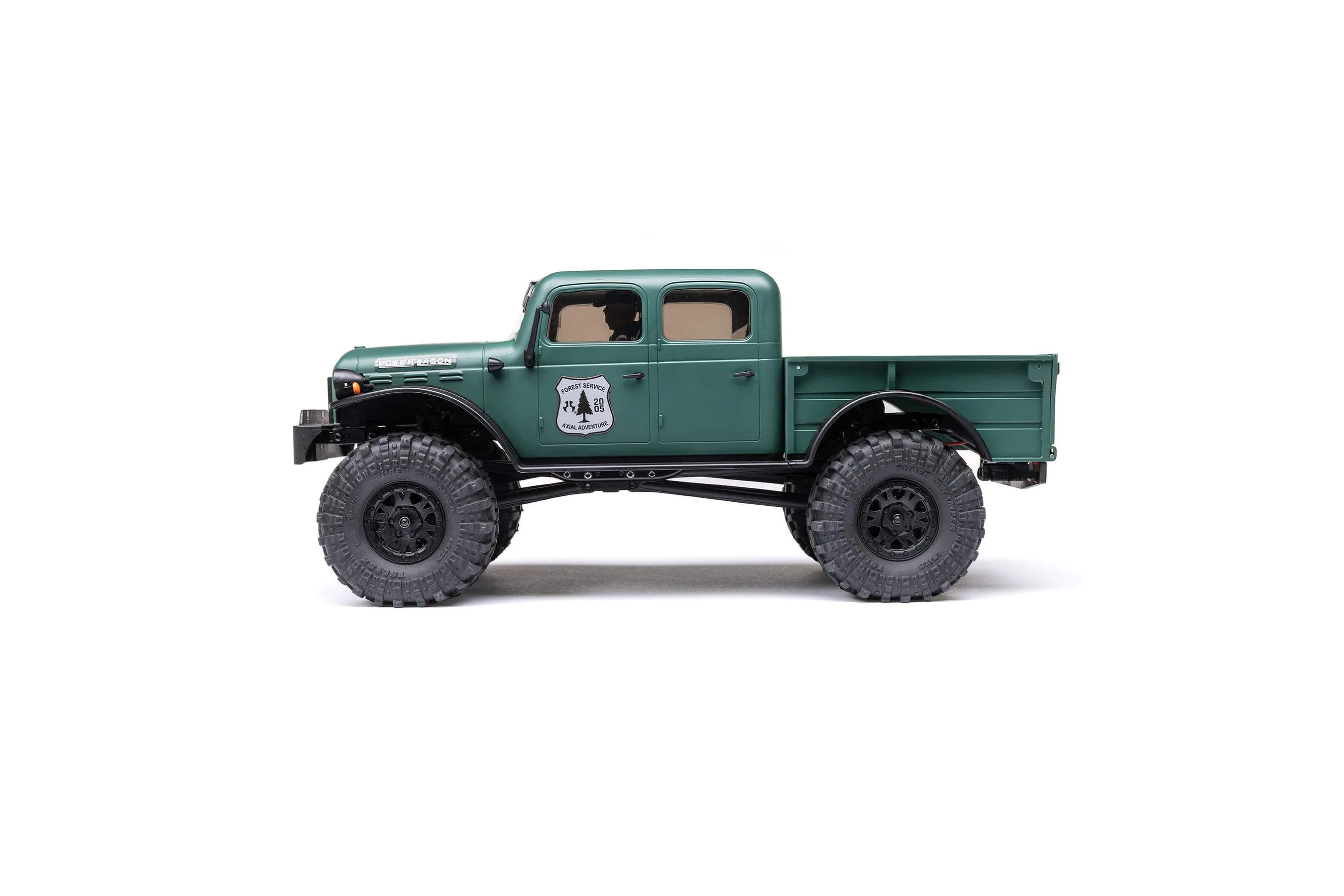 Axial SCX24 Dodge Power Wagon RC Rock Crawler Electric 4WD 1/24 Scale ...