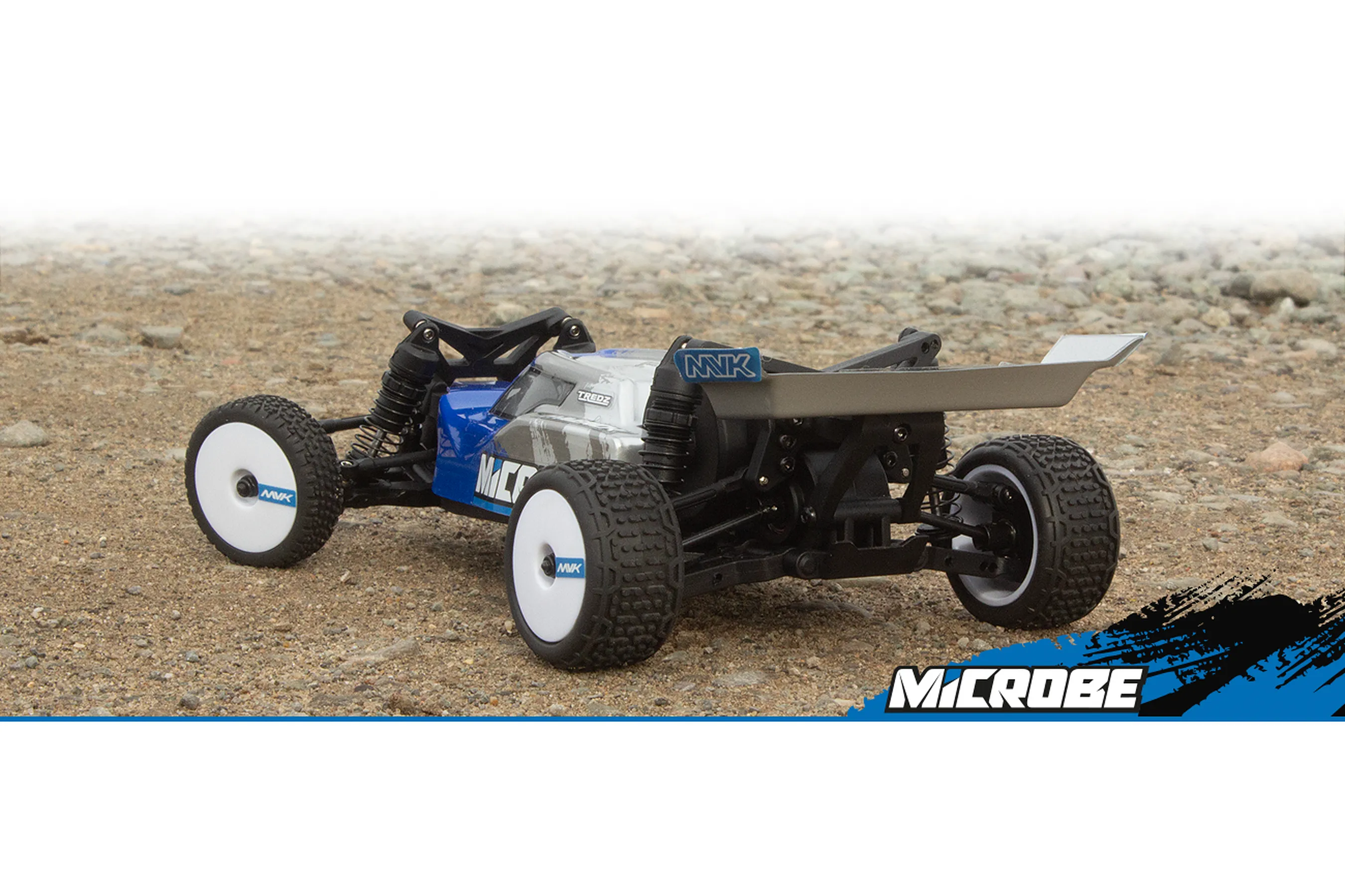 Maverick MiCROBE RC Buggy Electric 2WD 1/24 Scale RTR - Blue