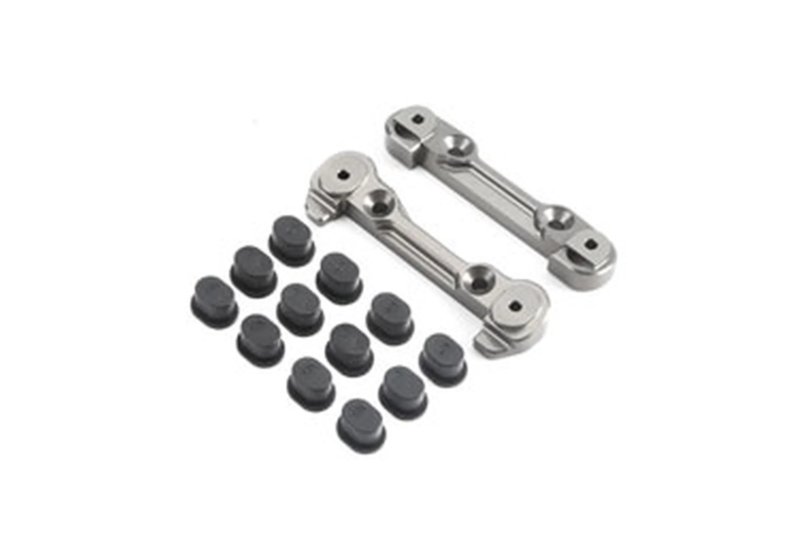 TLR Front Suspension Arm Pin Brace Set