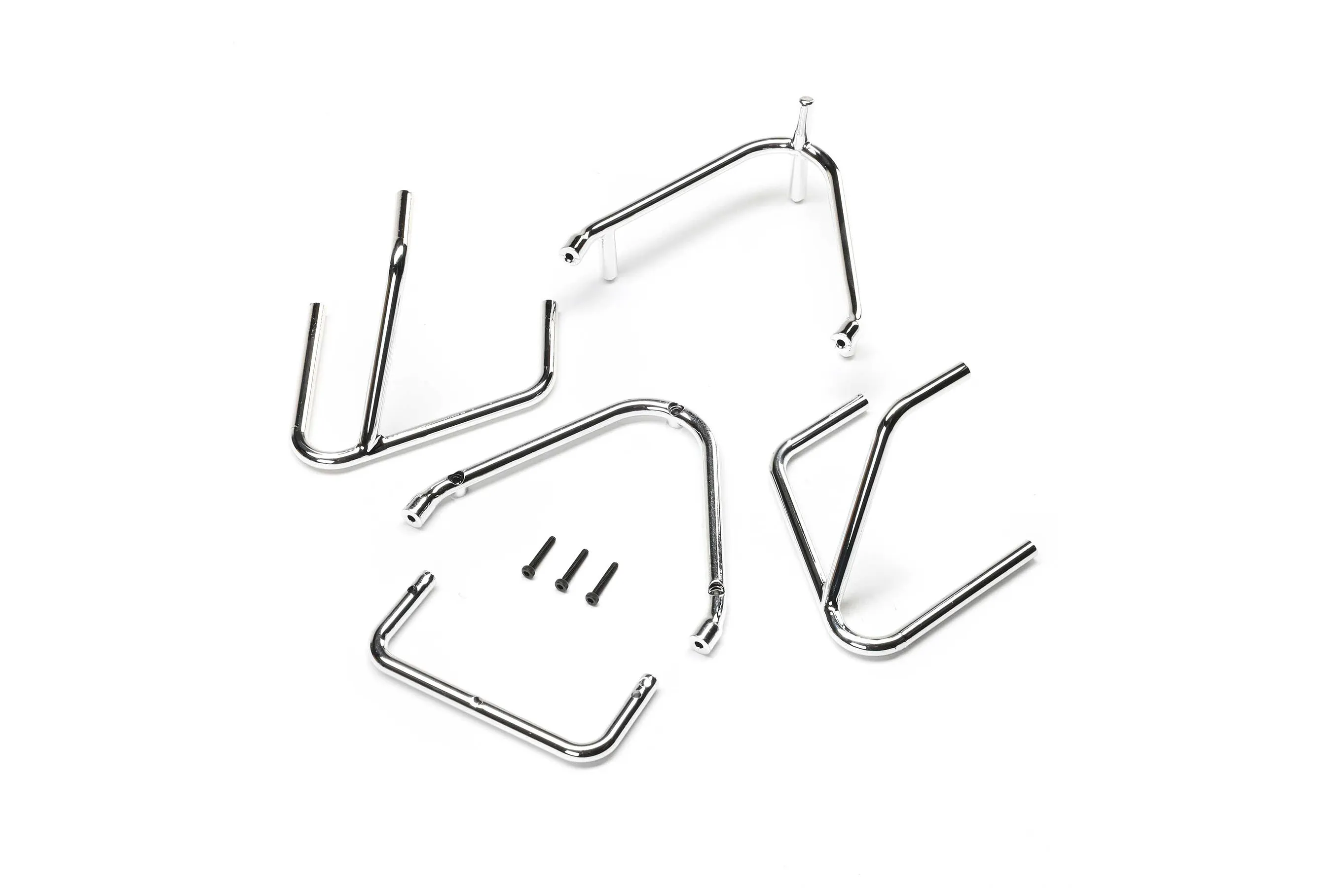 Losi Bumper Set, Chrome: 22S Sprint