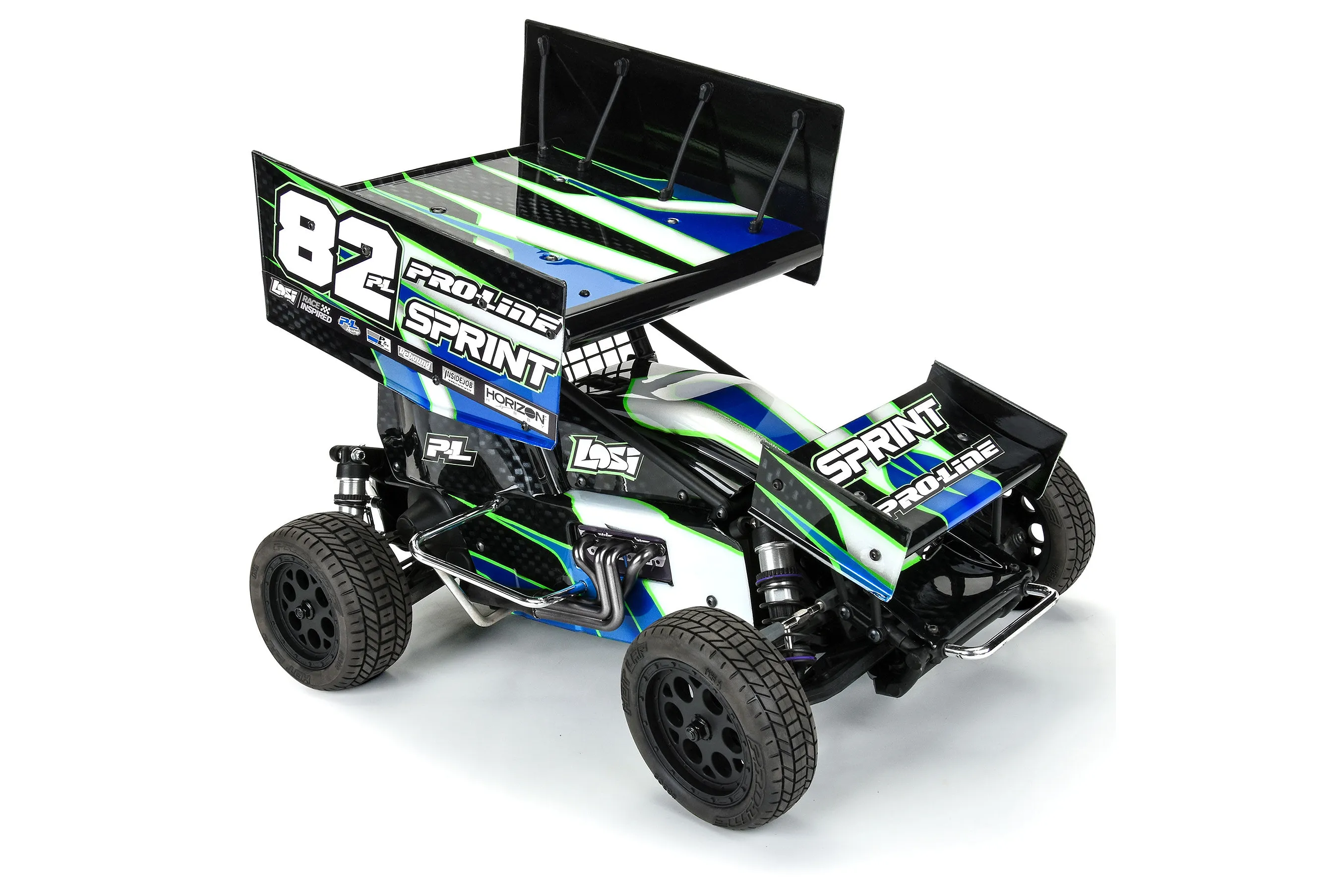 Pro-Line 1/10 Light Weight Clear Wing Set: Losi 22S Sprint Car