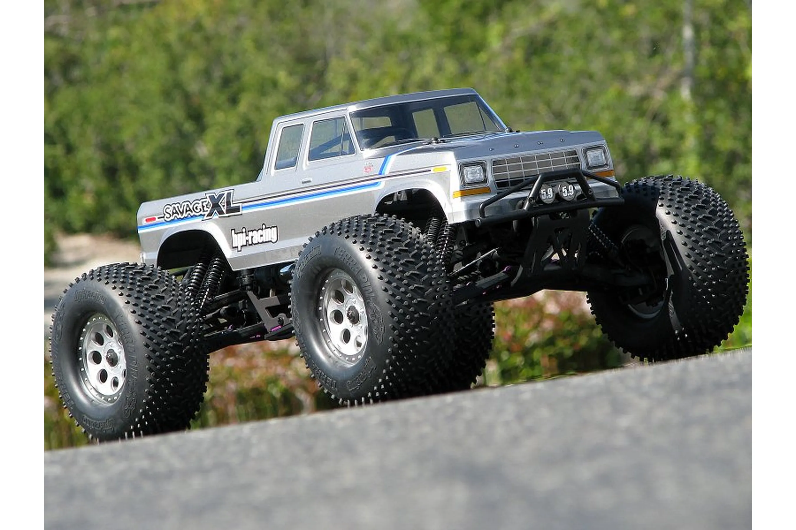 HPI Savage XL 1/8 1979 Ford F-150 Supercab Unpainted Body Shell
