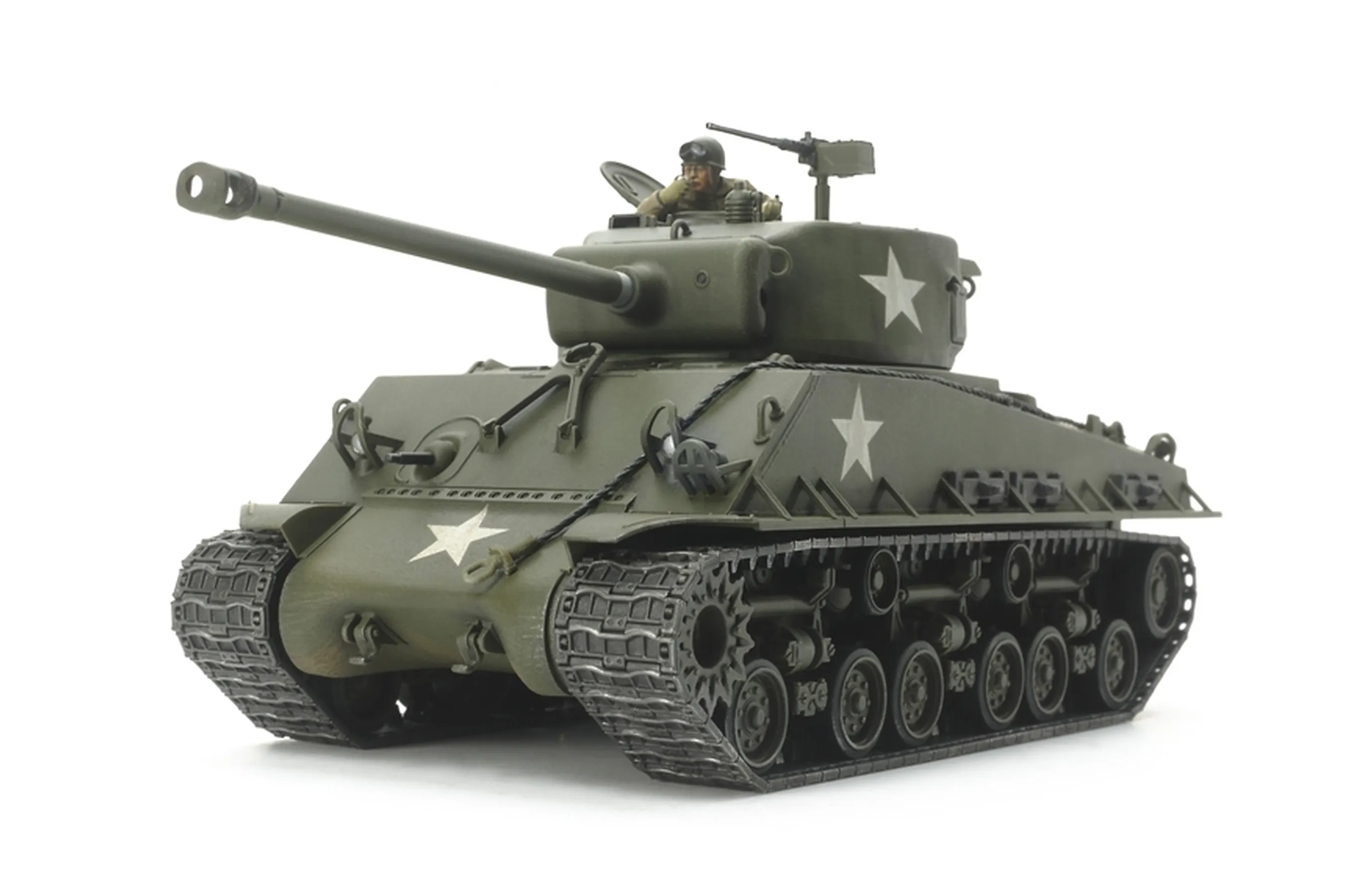 Tamiya 1/48 U.S. M4A3 Sherman Tank Scaled Plastic Model Kit
