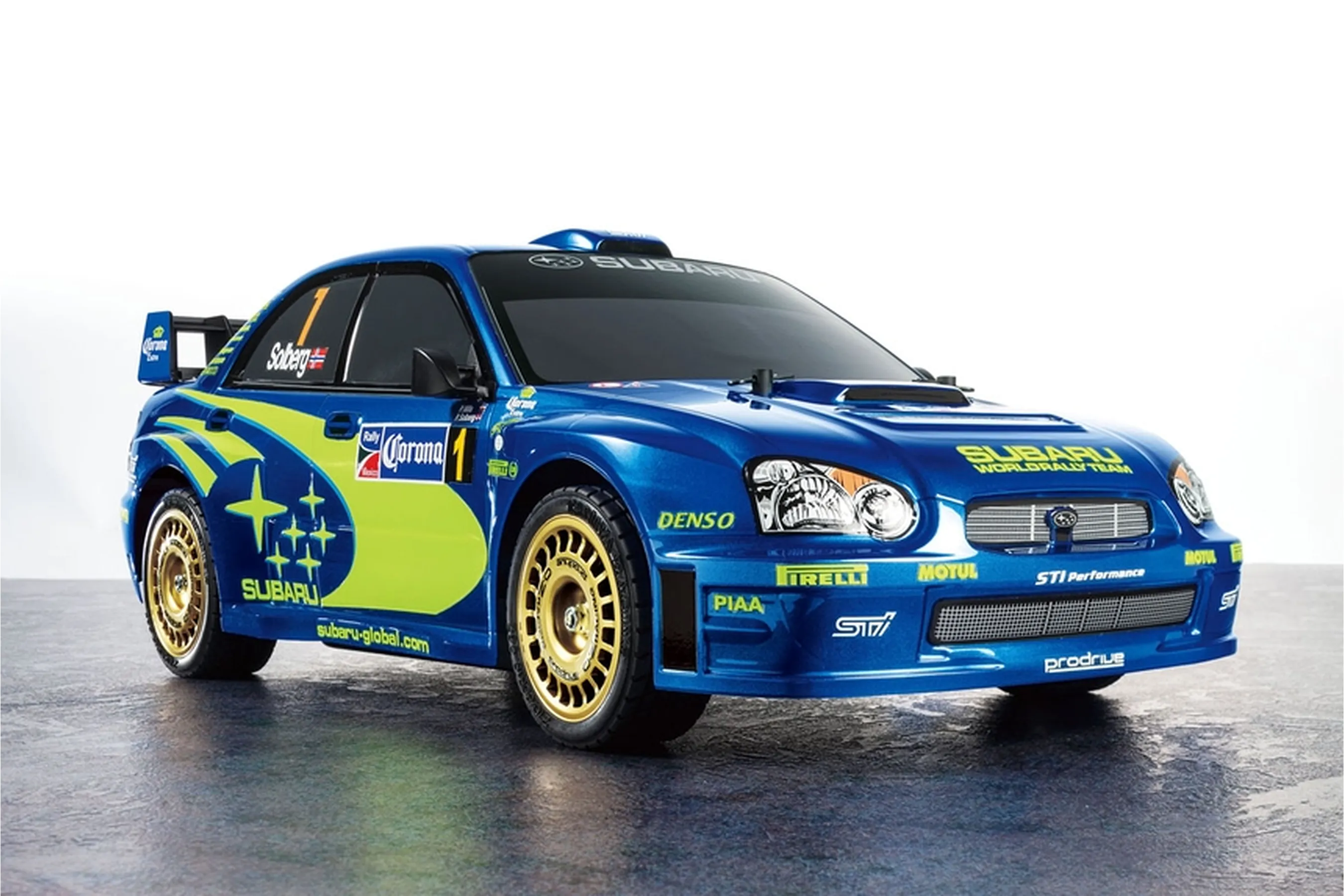 Tamiya TT-01E 2004 Subaru Impreza Mexico RC Touring Car Electric 4WD 1/ ...