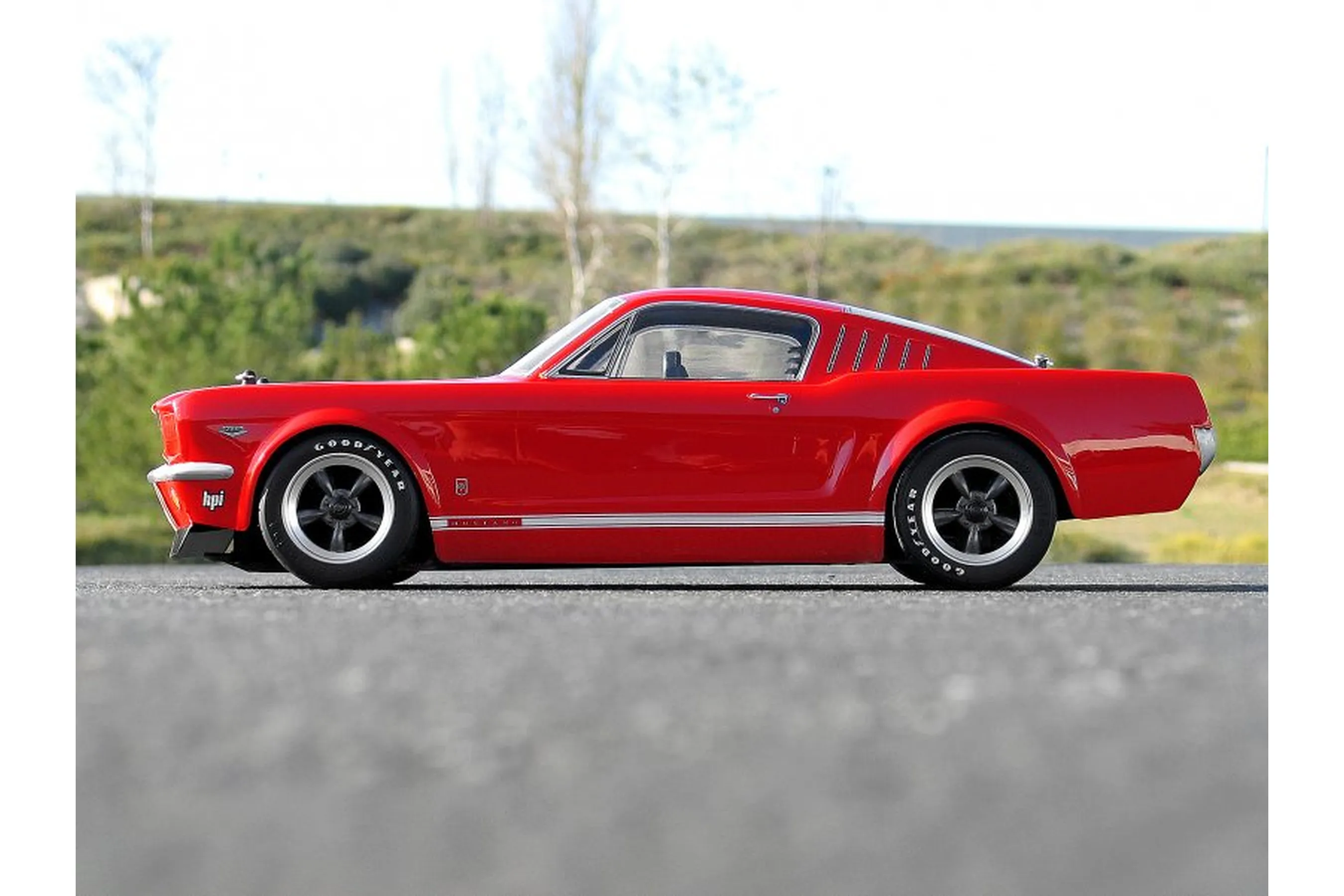 HPI 1/10 1966 Ford Mustang GT Body Unpainted Body Shell