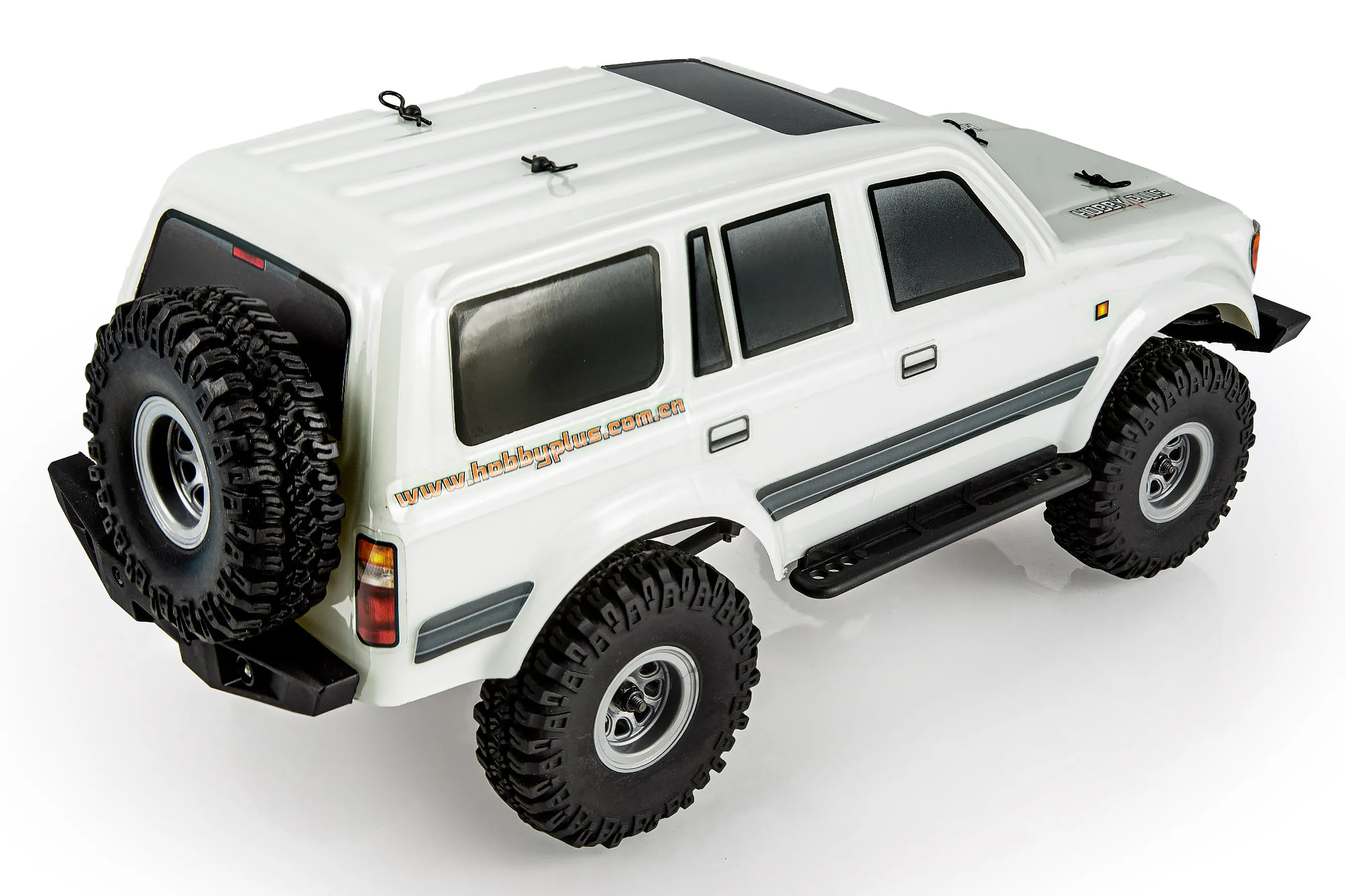 Hobby Plus CR-18 LC-80 RC Rock Crawler Electric 4WD 1/18 Scale RTR - White