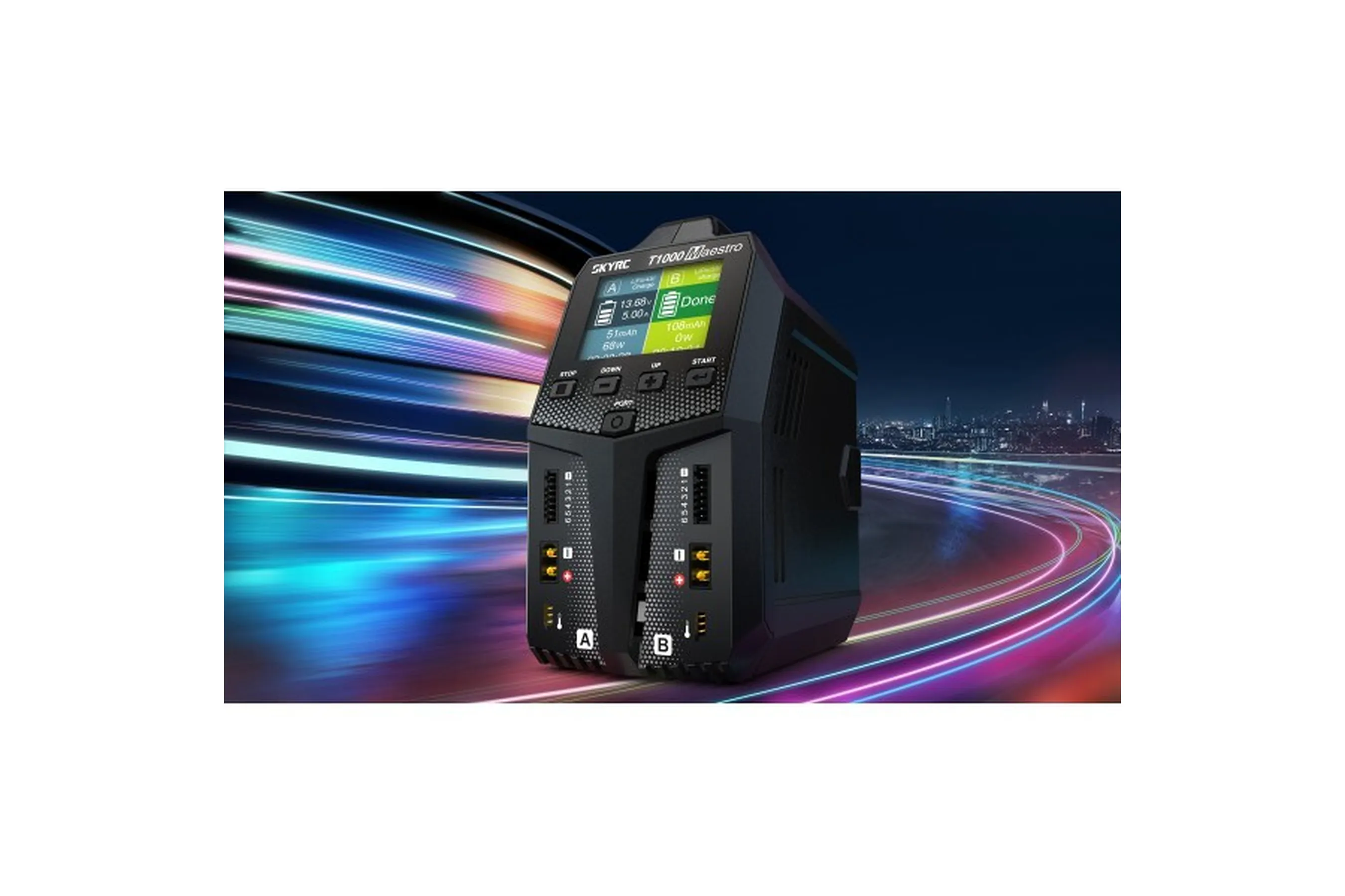 SkyRC T1000 Maestro Dual Port Smart Charger