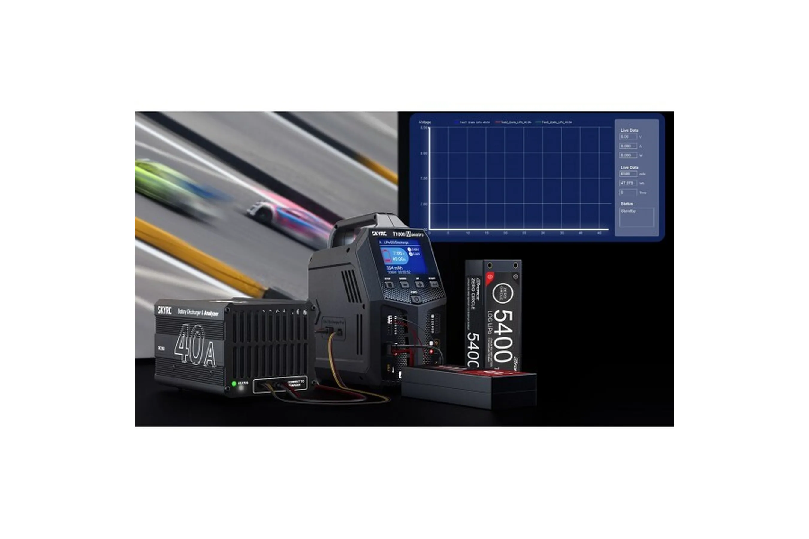 SkyRC T1000 Maestro Dual Port Smart Charger