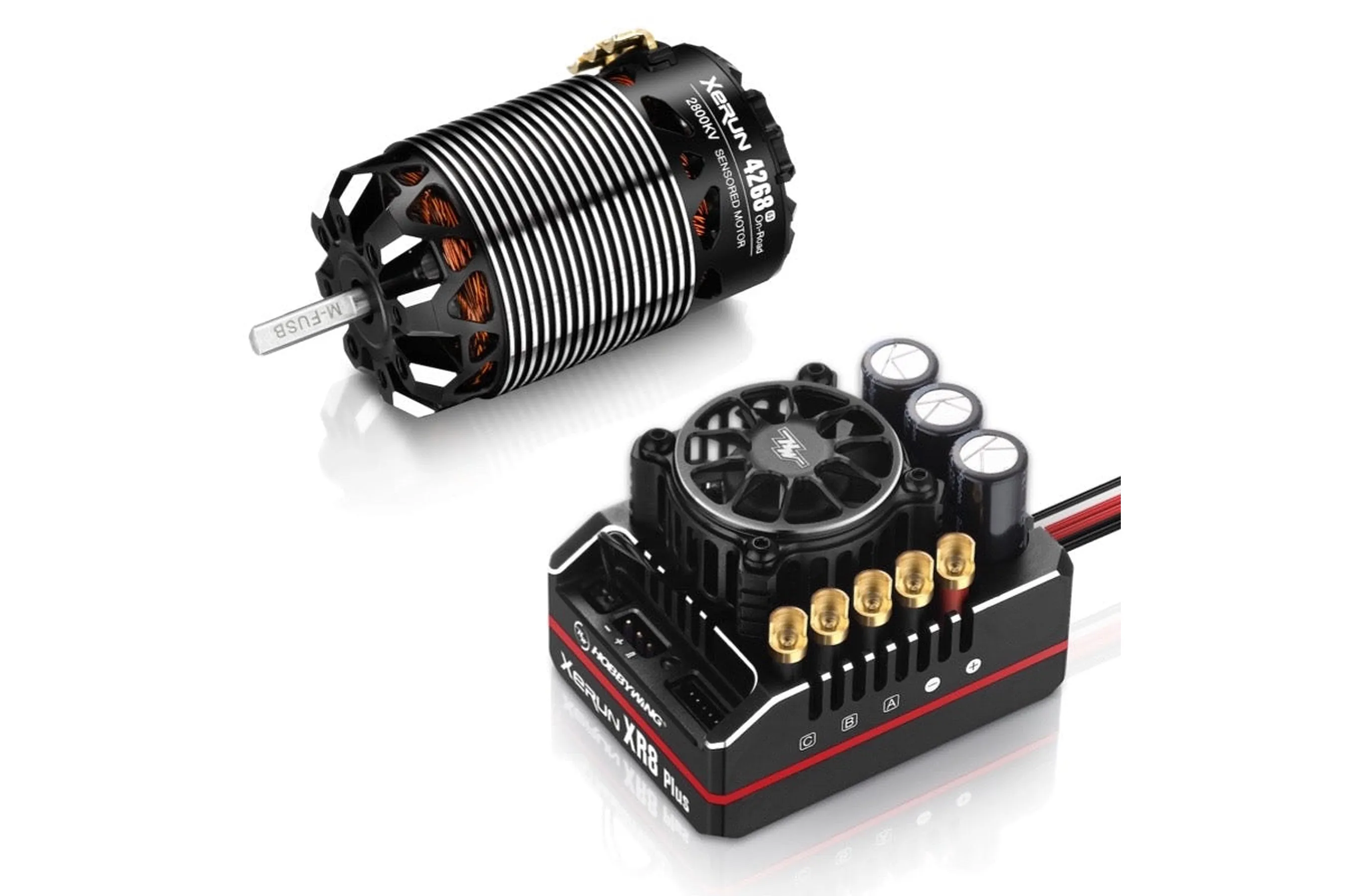 Hobbywing XR8 Plus G2S 4268 & 2800Kv Onroad Brushless Motor & ESC Combo