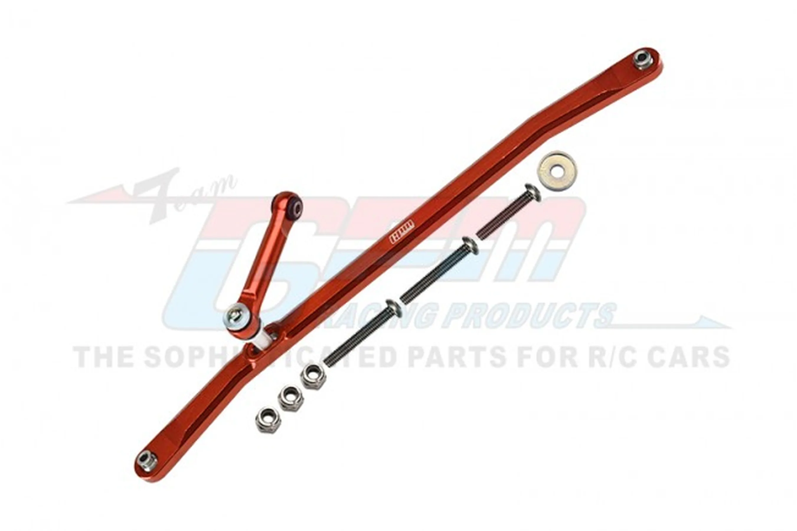 GPM Orange Aluminium Steering Linkage