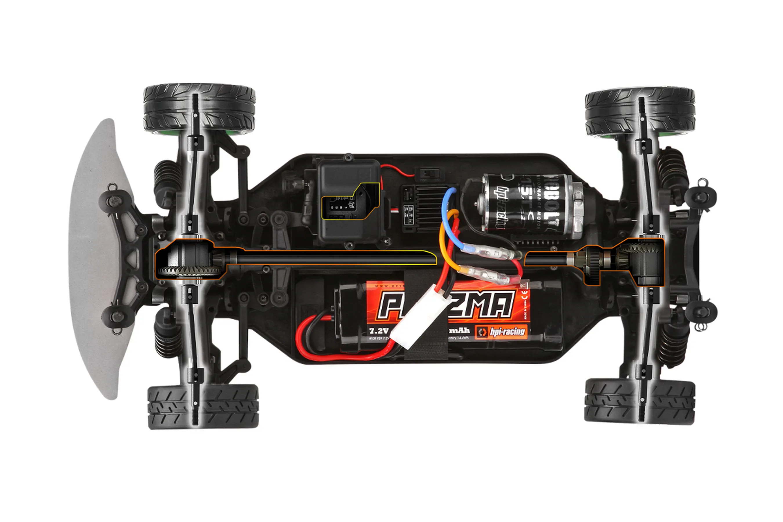 HPI Sport 3 Drift BMW M3 E30 Driftworks RC Drift Car Electric 4WD 1/10 ...