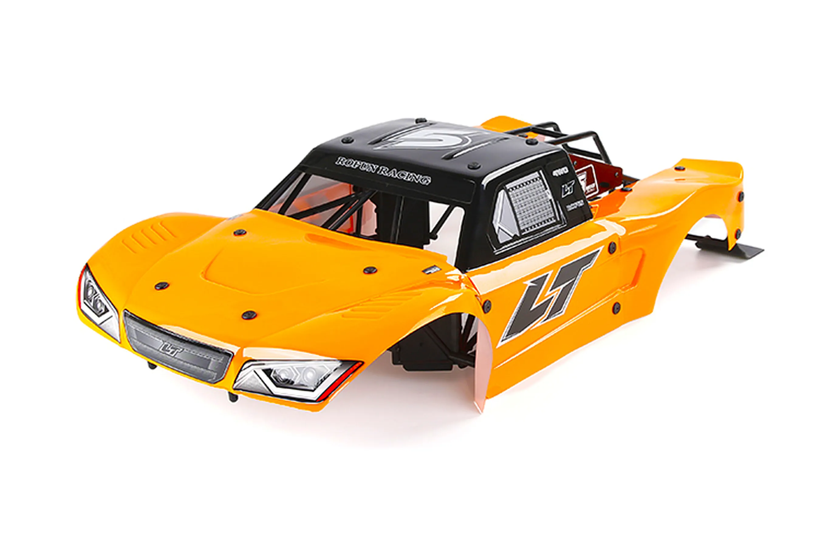 Rovan 1/5 Short Course Body Shell w/ Roll Cage Set - Orange
