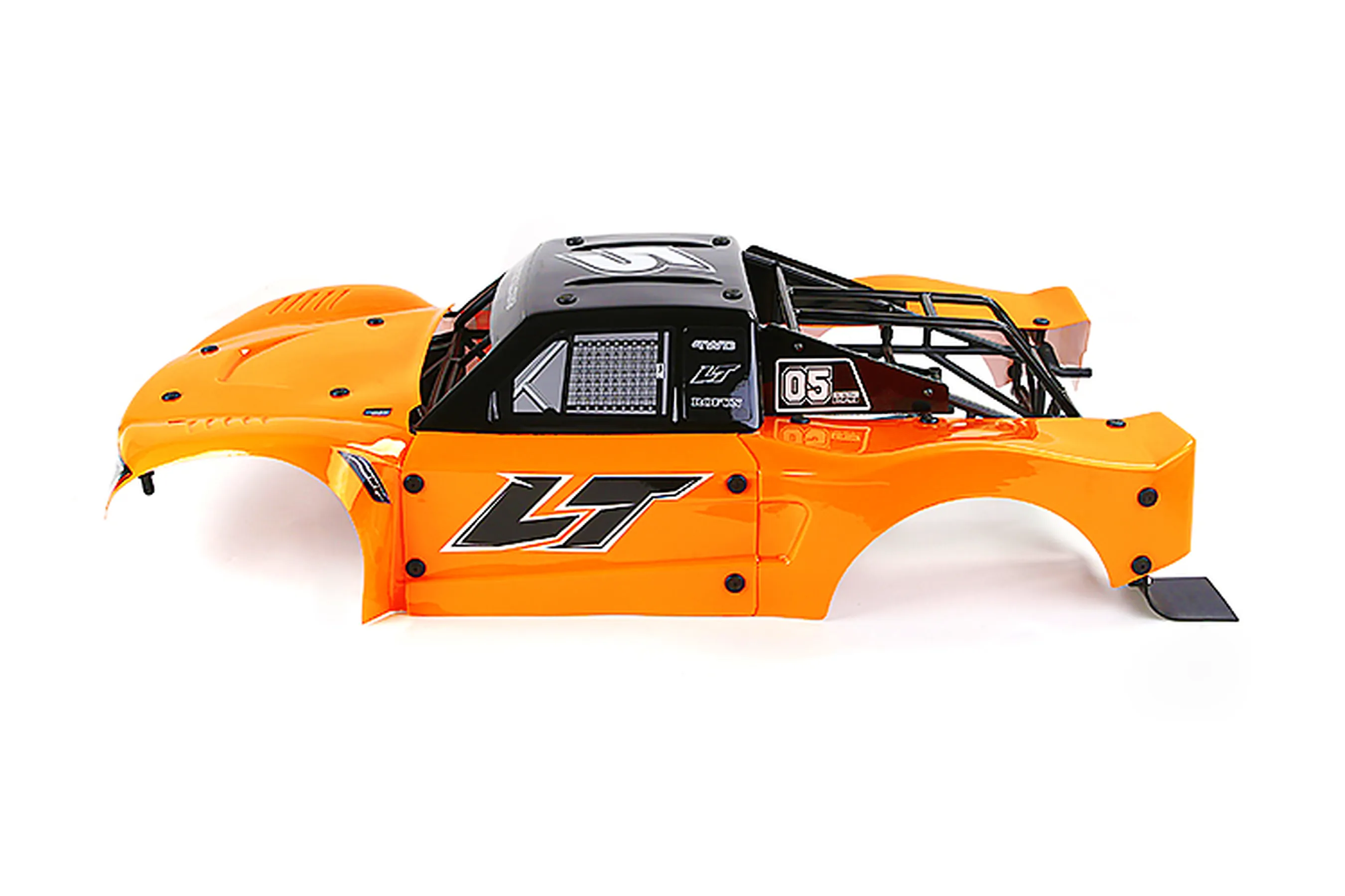 Rovan 1/5 Short Course Body Shell w/ Roll Cage Set - Orange