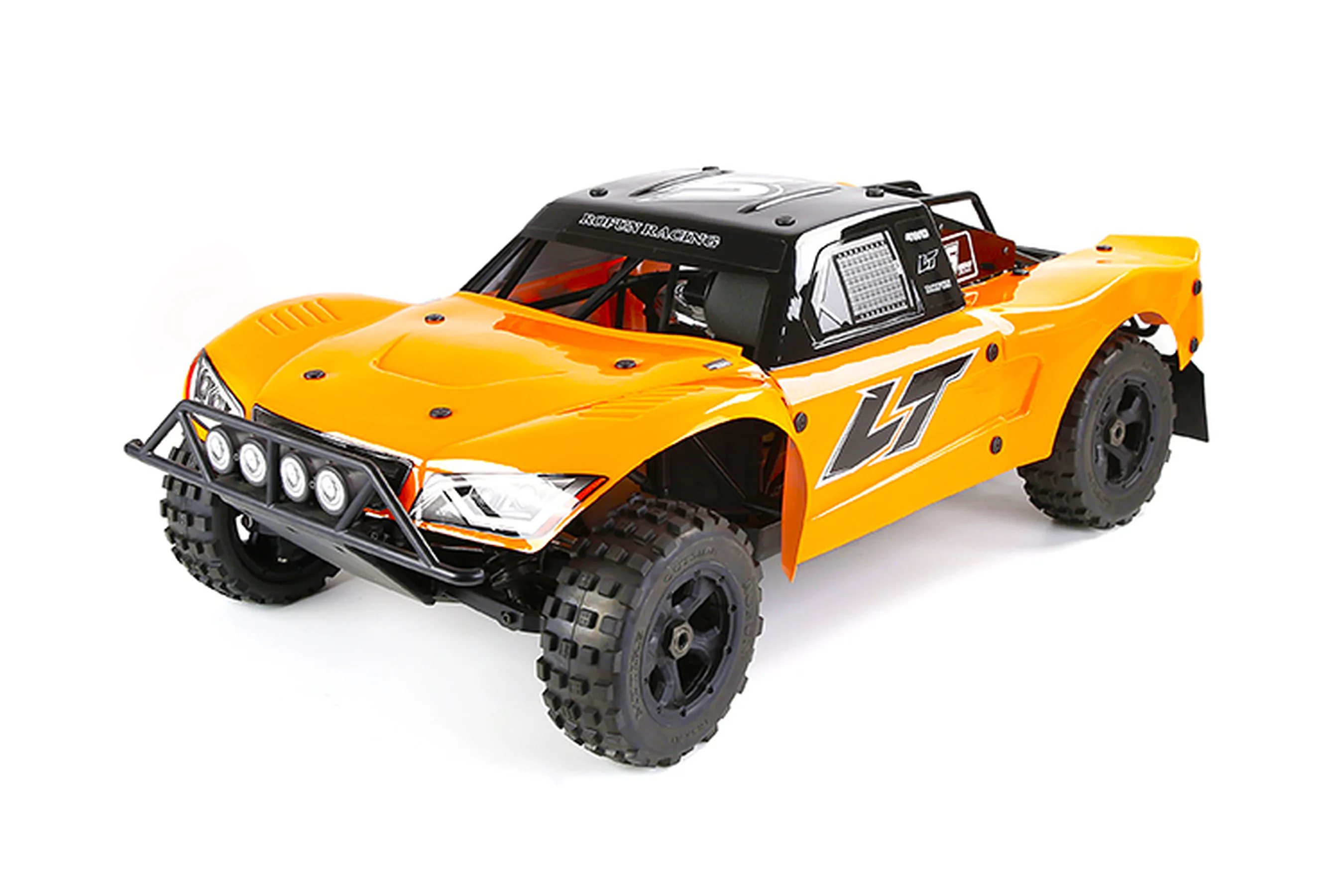 Rovan 1/5 Short Course Body Shell w/ Roll Cage Set - Orange
