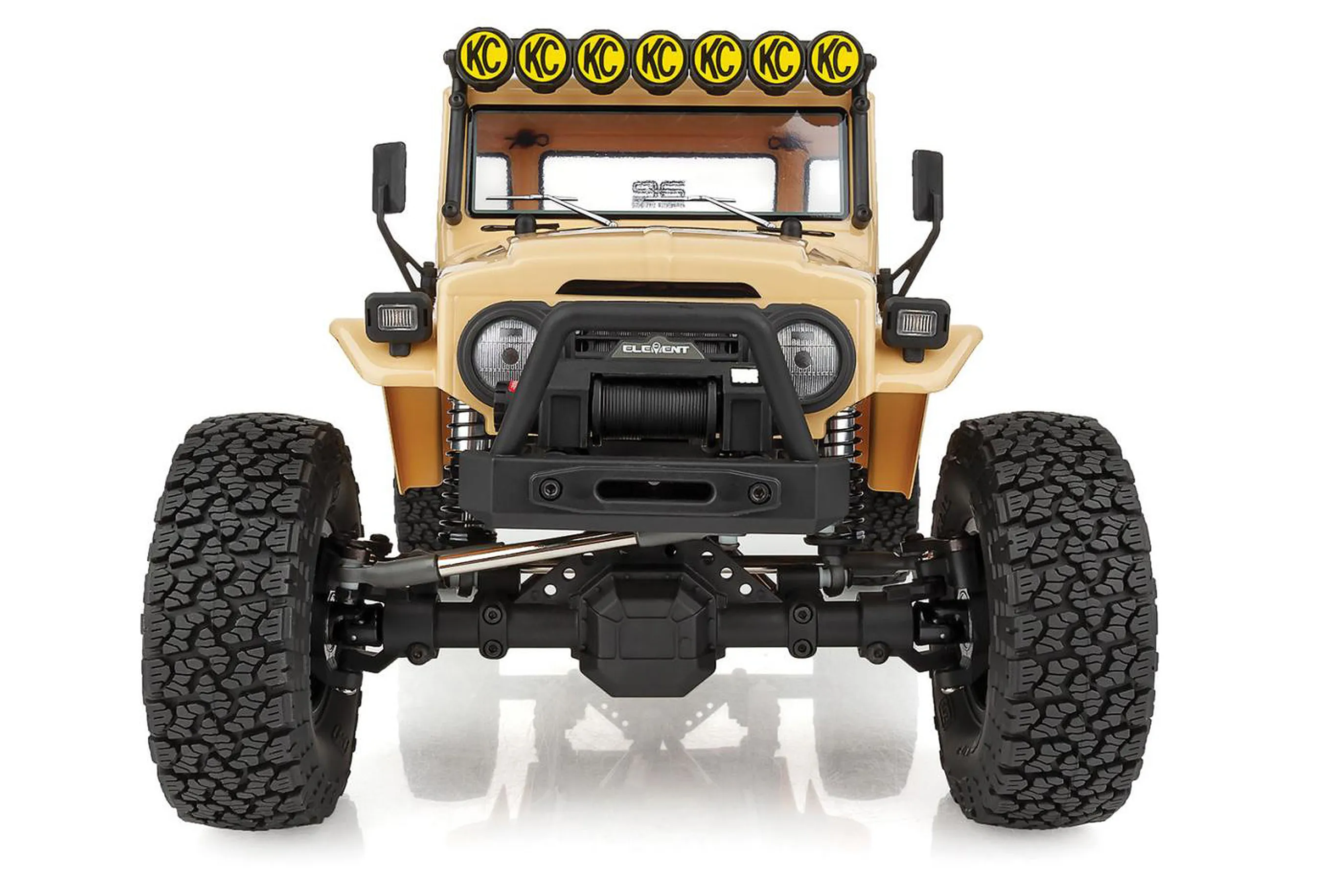 Element RC Enduro Zuul RC Rock Crawler Electric 4WD 1/10 Scale RTR - Tan