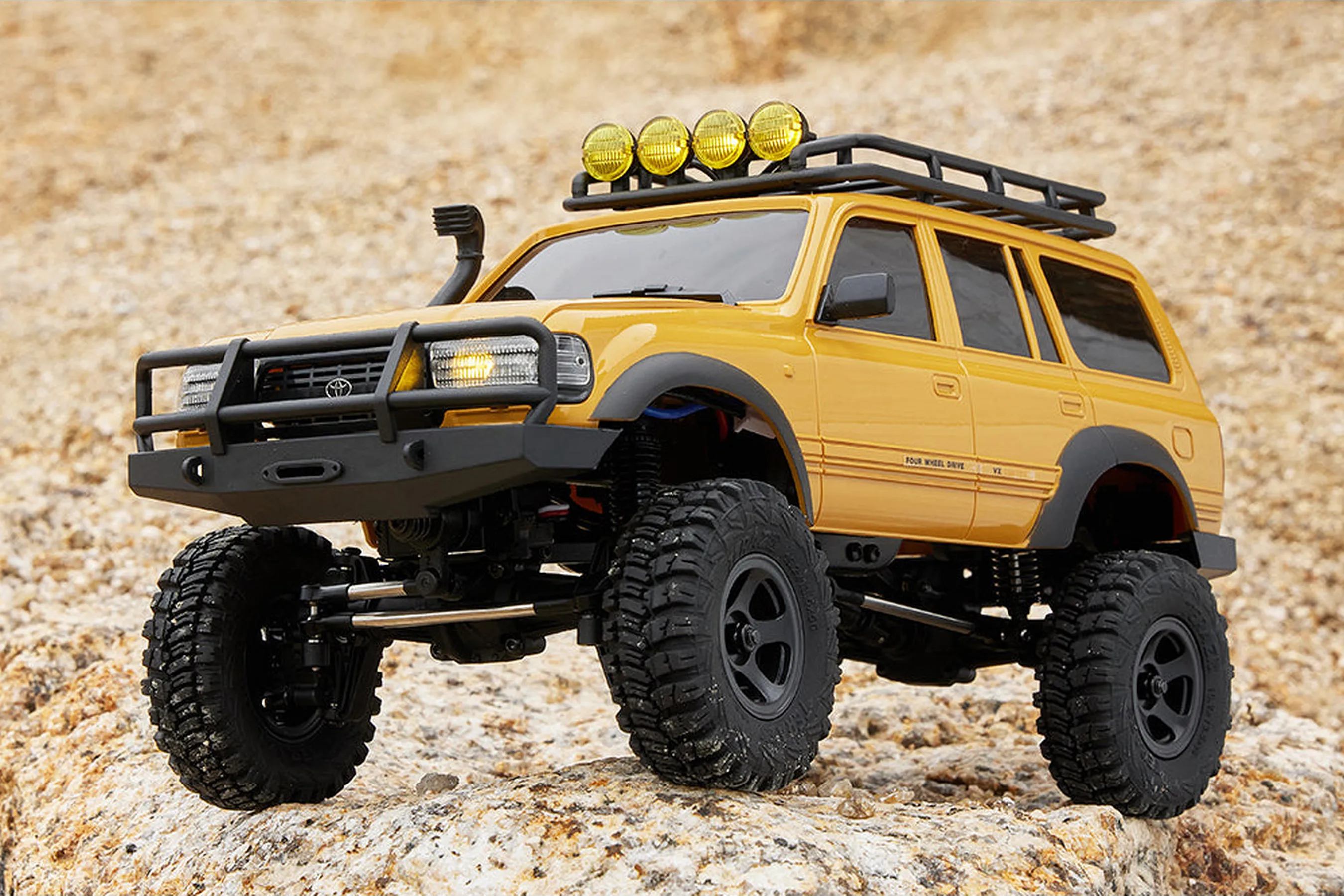 FMS FCX18 Toyota Land Cruiser 80 RC Rock Crawler Electric 4WD 1/18 ...