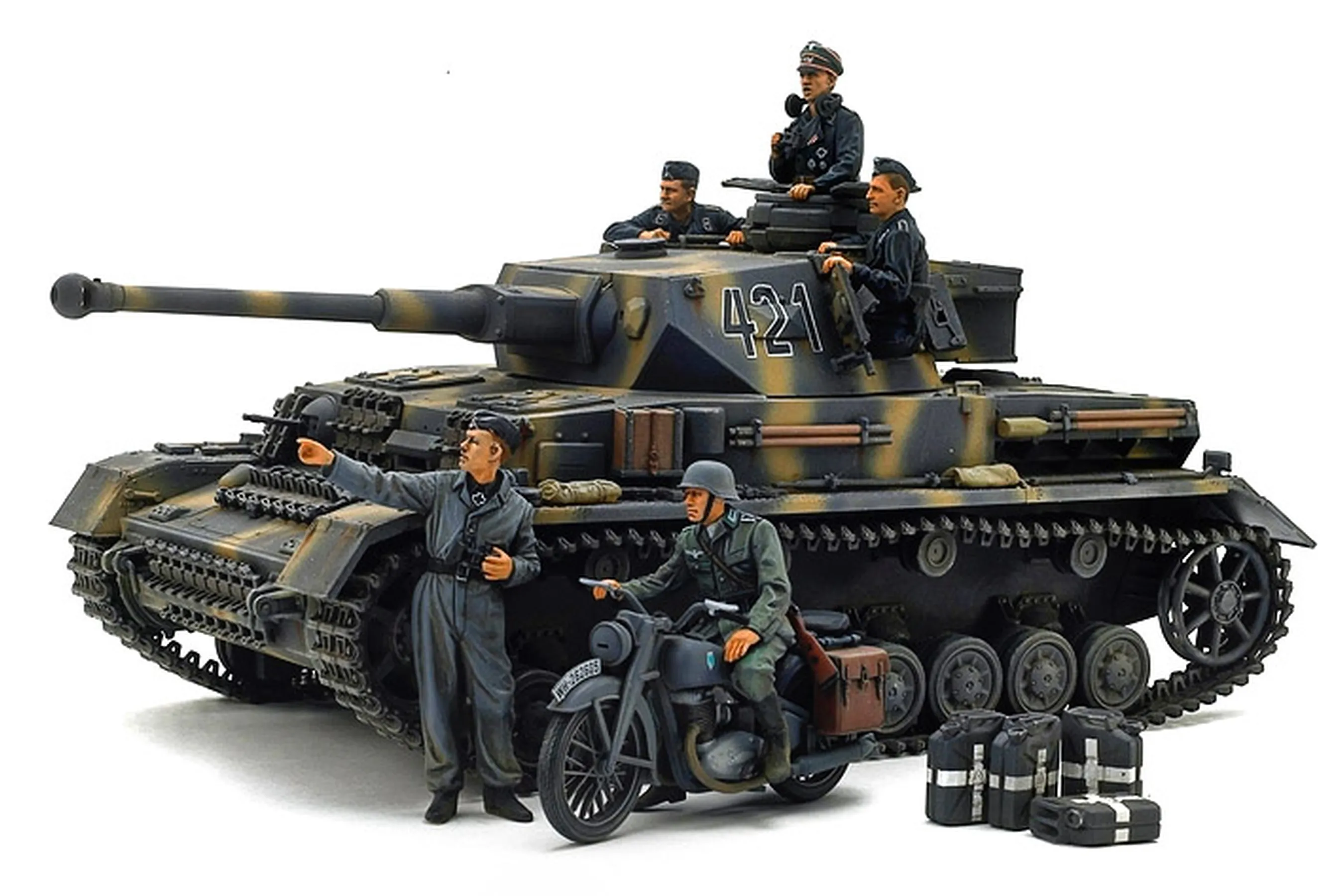 Tamiya 1/35 Panzerkampfwagen IV AUSF.G Tank Plastic Model Kit