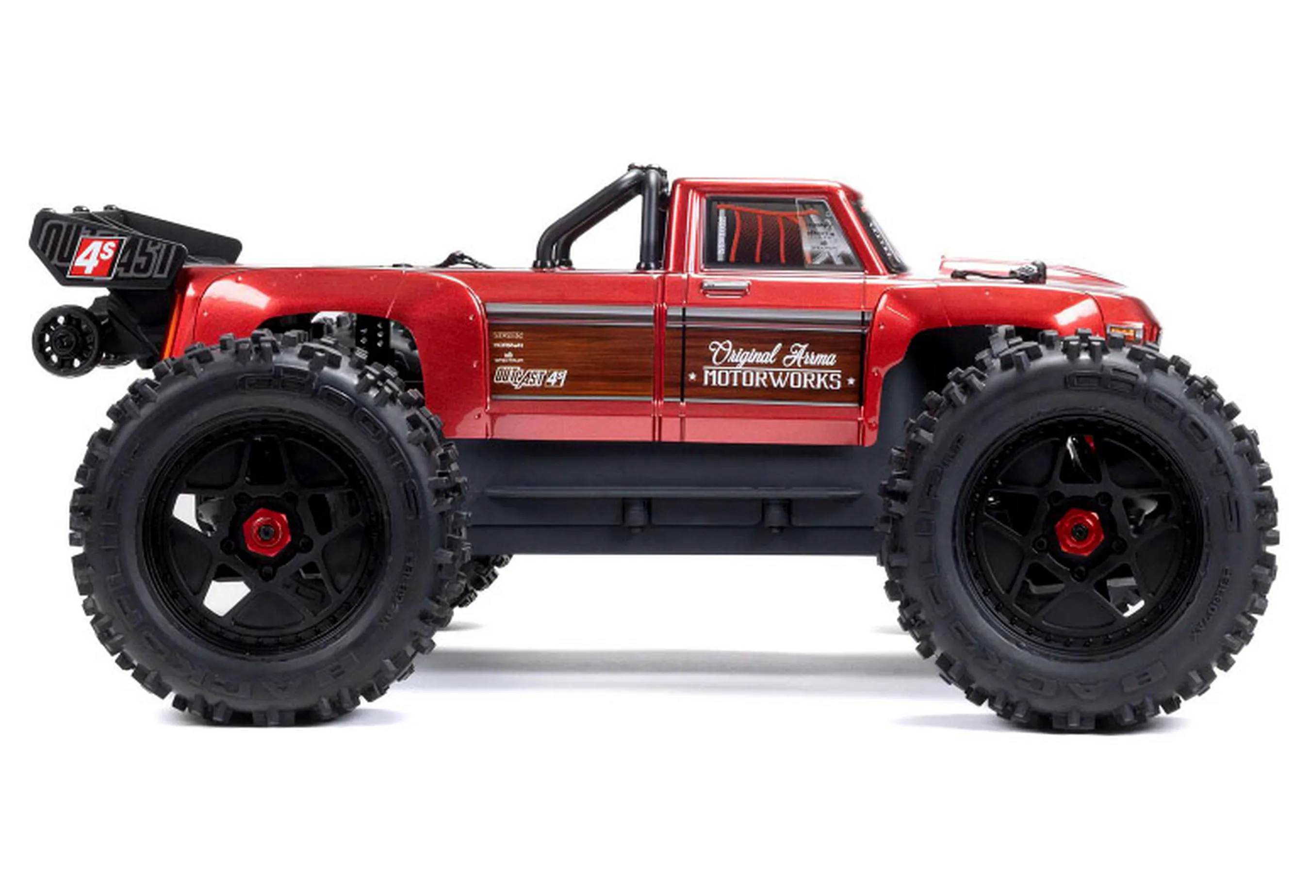 ARRMA OUTCAST 4X4 BLX 4S RC Stunt Truck Electric Brushless 4WD 1/10 ...