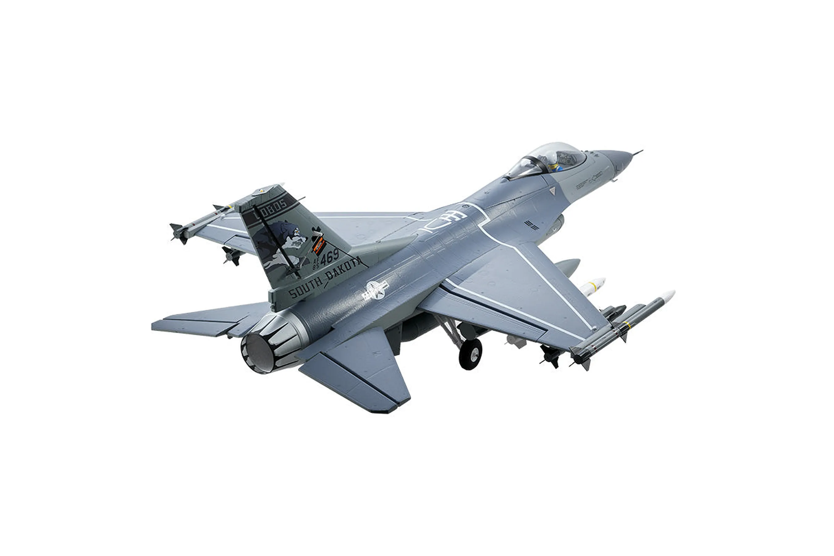 FMS RC Plane F-16 Fighting Falcon 740mm PNP - Battlefield Grey