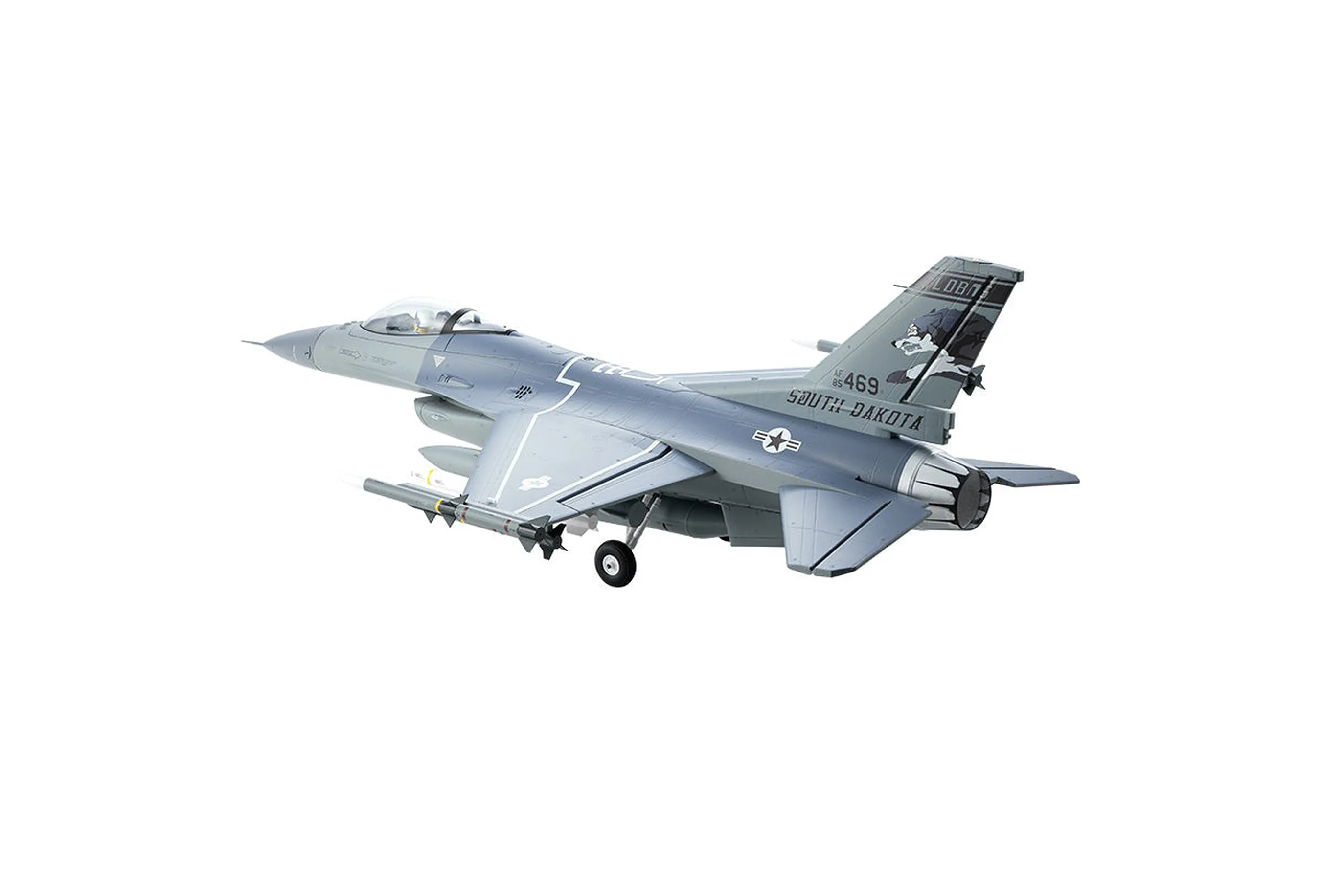 FMS RC Plane F-16 Fighting Falcon 740mm PNP - Battlefield Grey